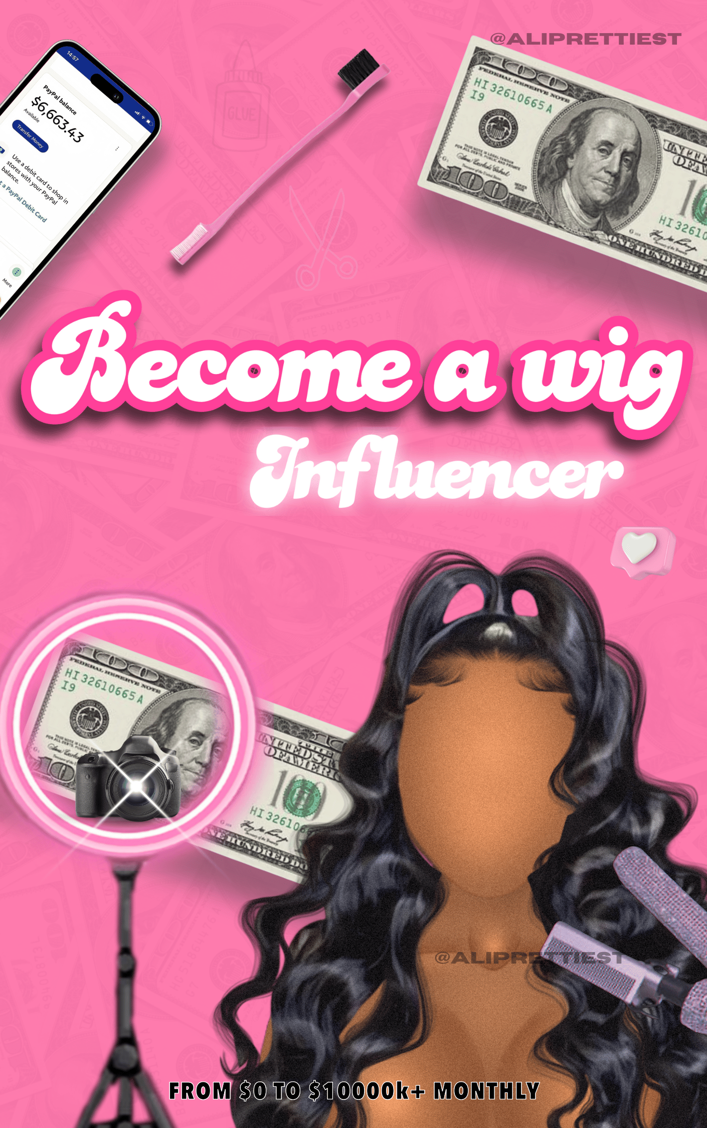 How to become a wig influencer | wig influencer E-book | - Payhip