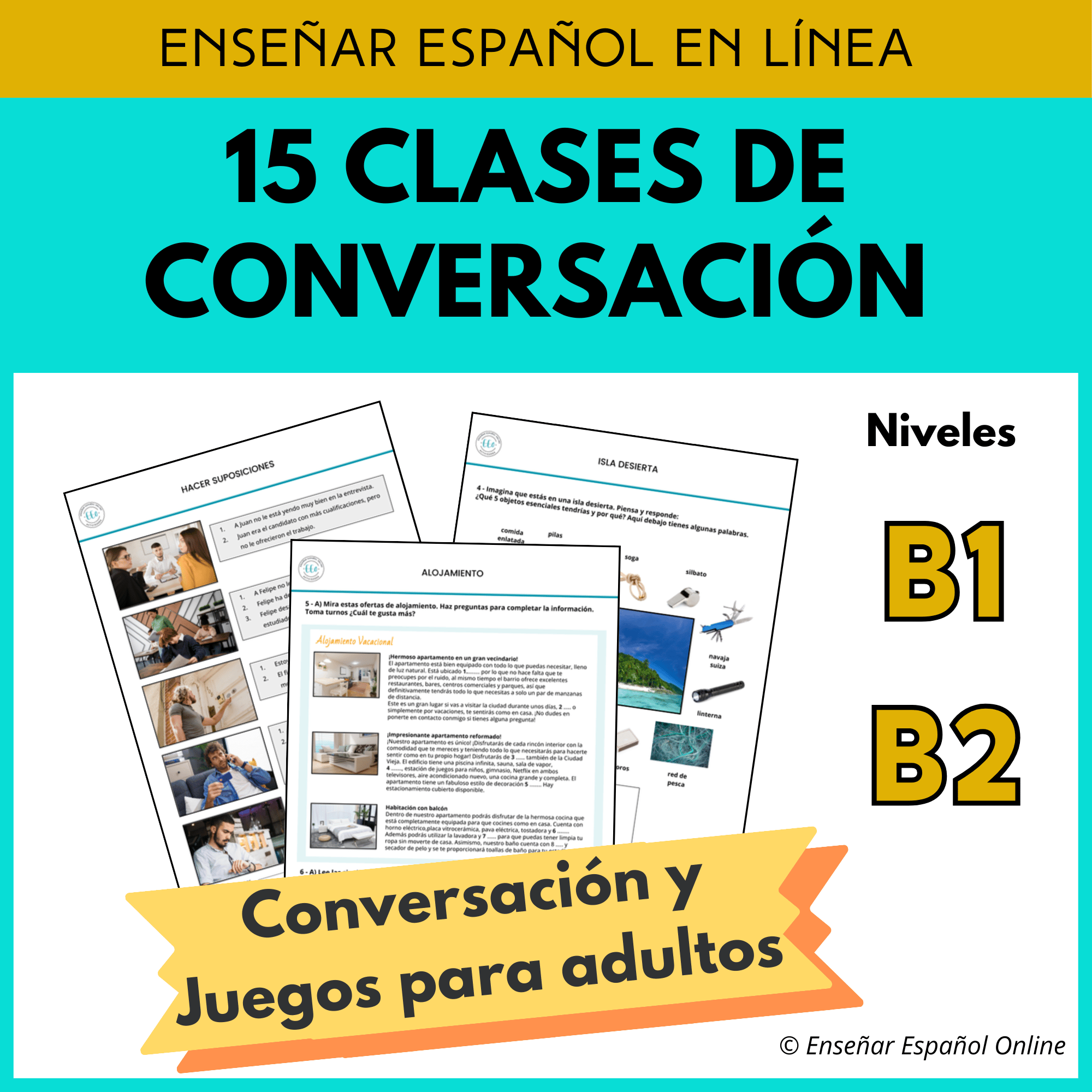 Actividades de Conversación B1-B2 - Payhip