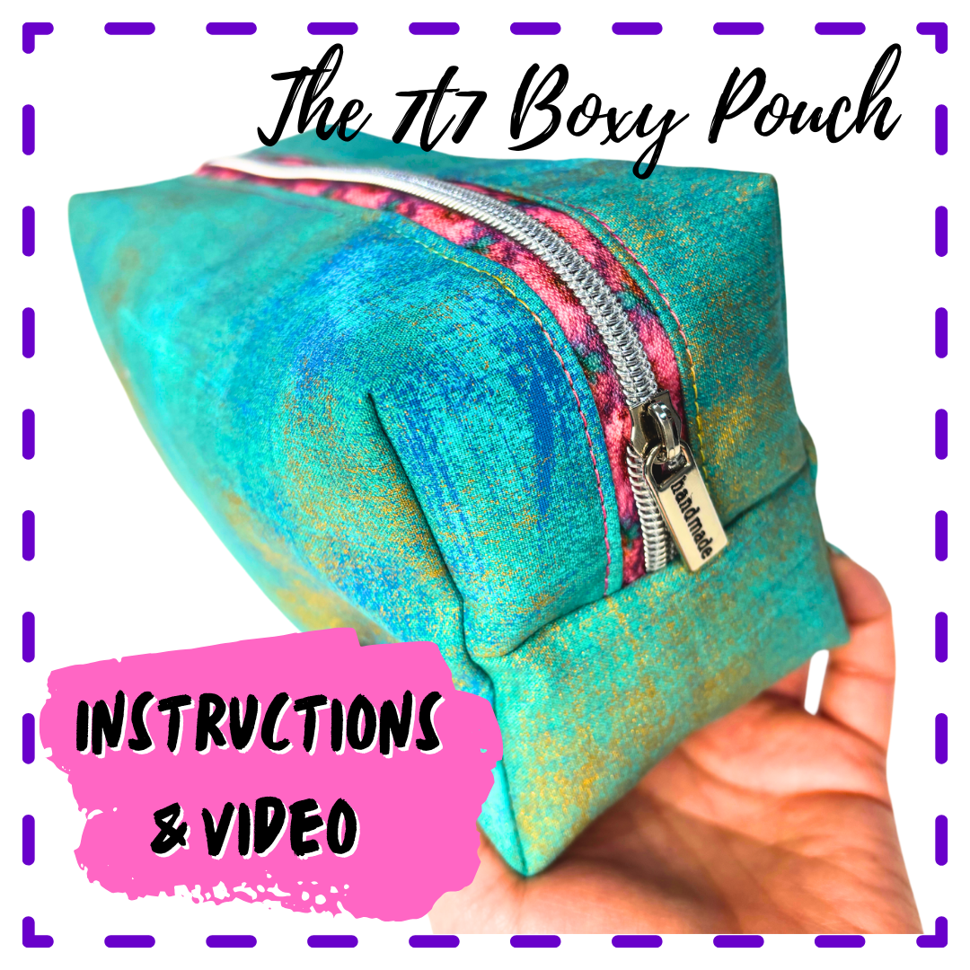 The 7t7 Boxy Pouch