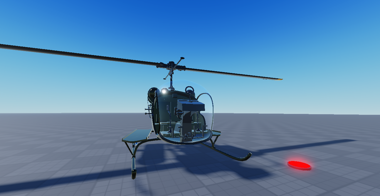 H-13 Helicopter Blizzard R9 1950s Roblox - Payhip