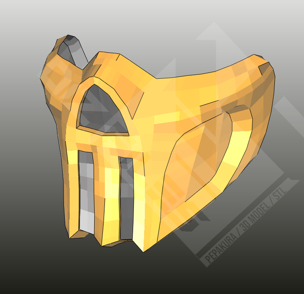 Dizfiles Pepakura Cosplay Template Shop - Helmet Pepakura HD Files