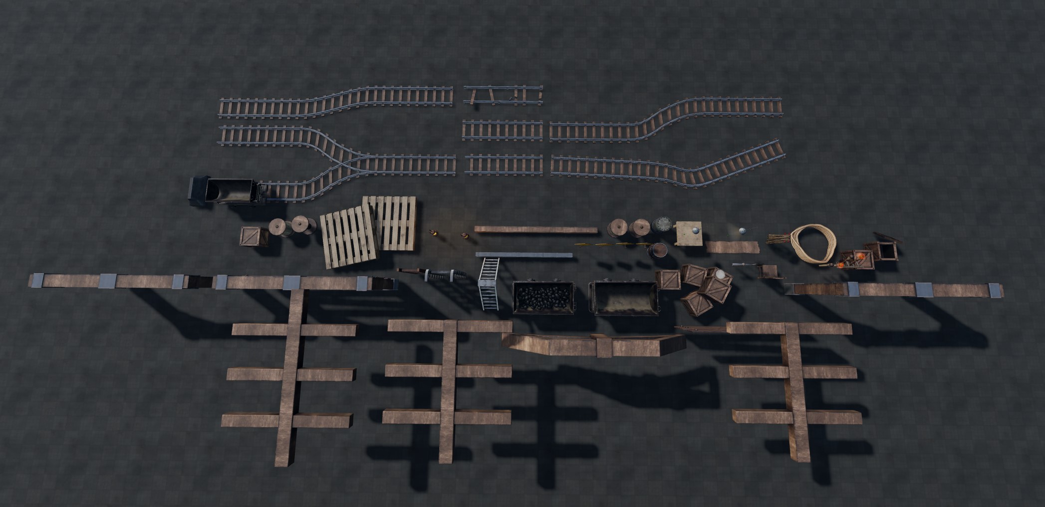 [Custom] Realistic Modular Mine & Cave Roblox Assets Pack