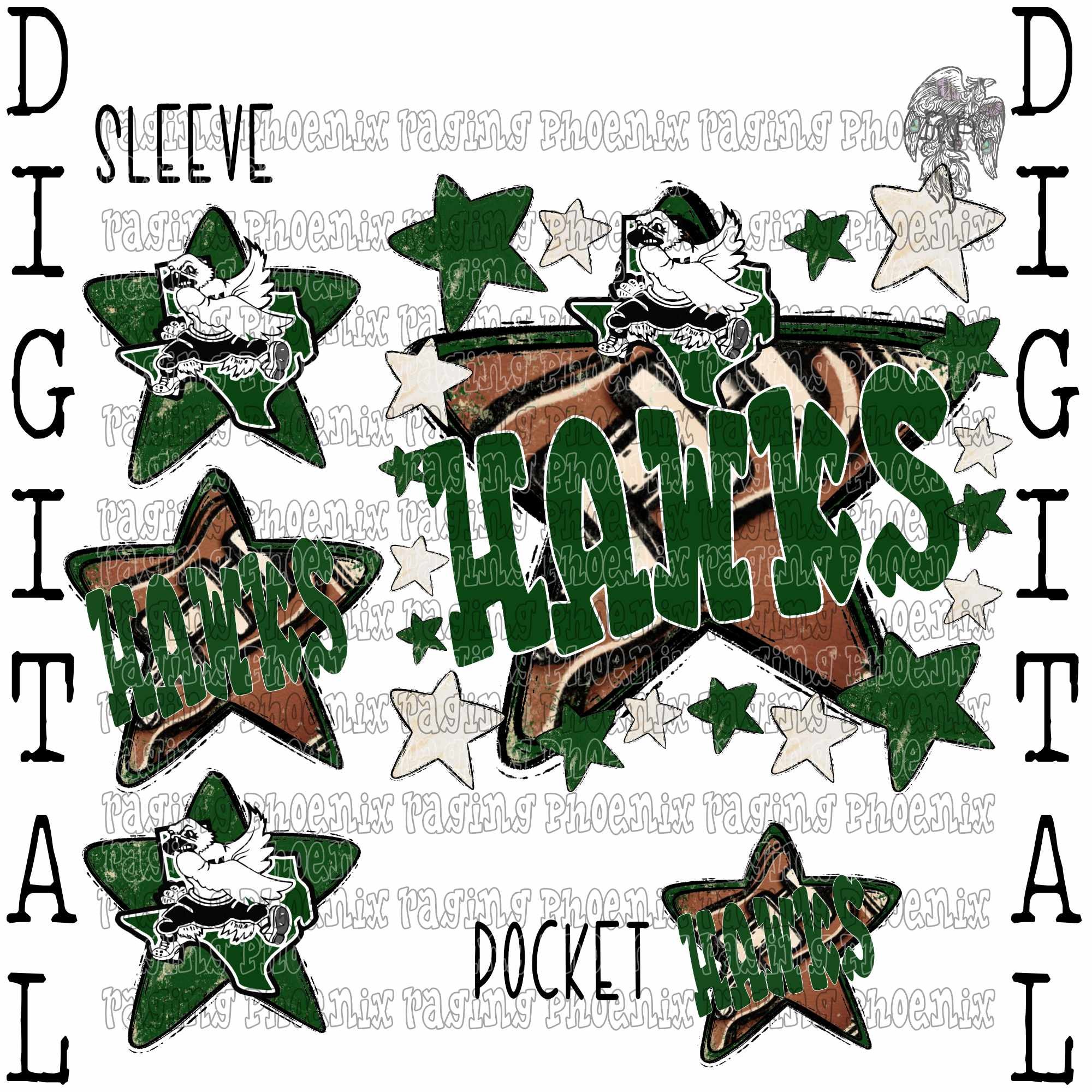 IOWA PARK HAWKS FOOTBALL-STAR SC13EA - Payhip
