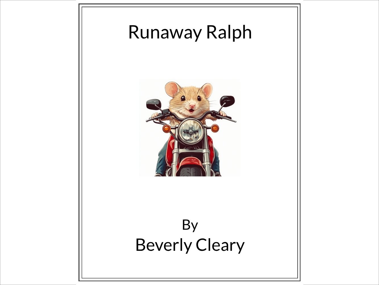 Runaway Ralph - Payhip