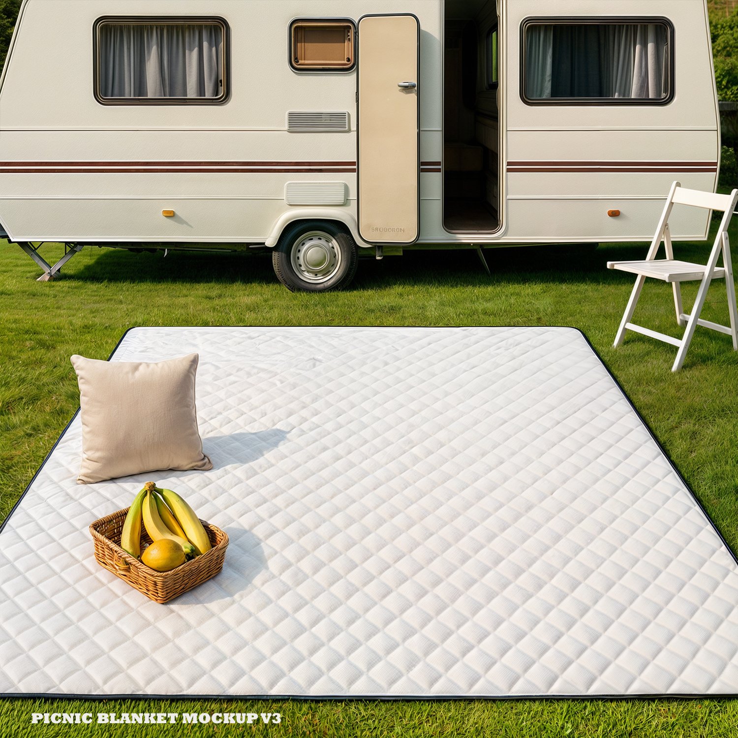 Picnic Blanket Mockup V3 - Payhip