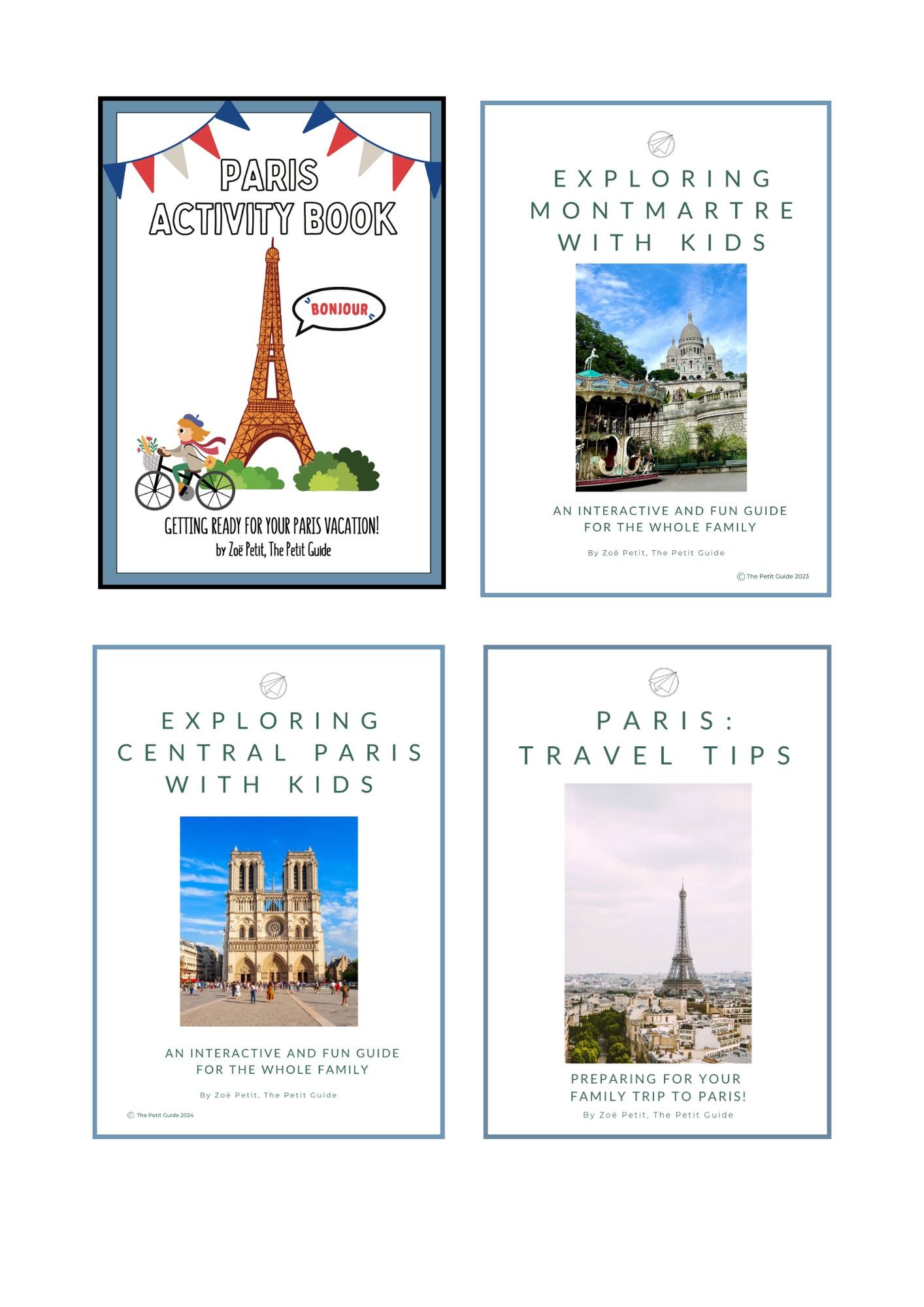 BUNDLE ALL PRODUCTS - Self-Guided Tours - Exploring Central Paris with ...