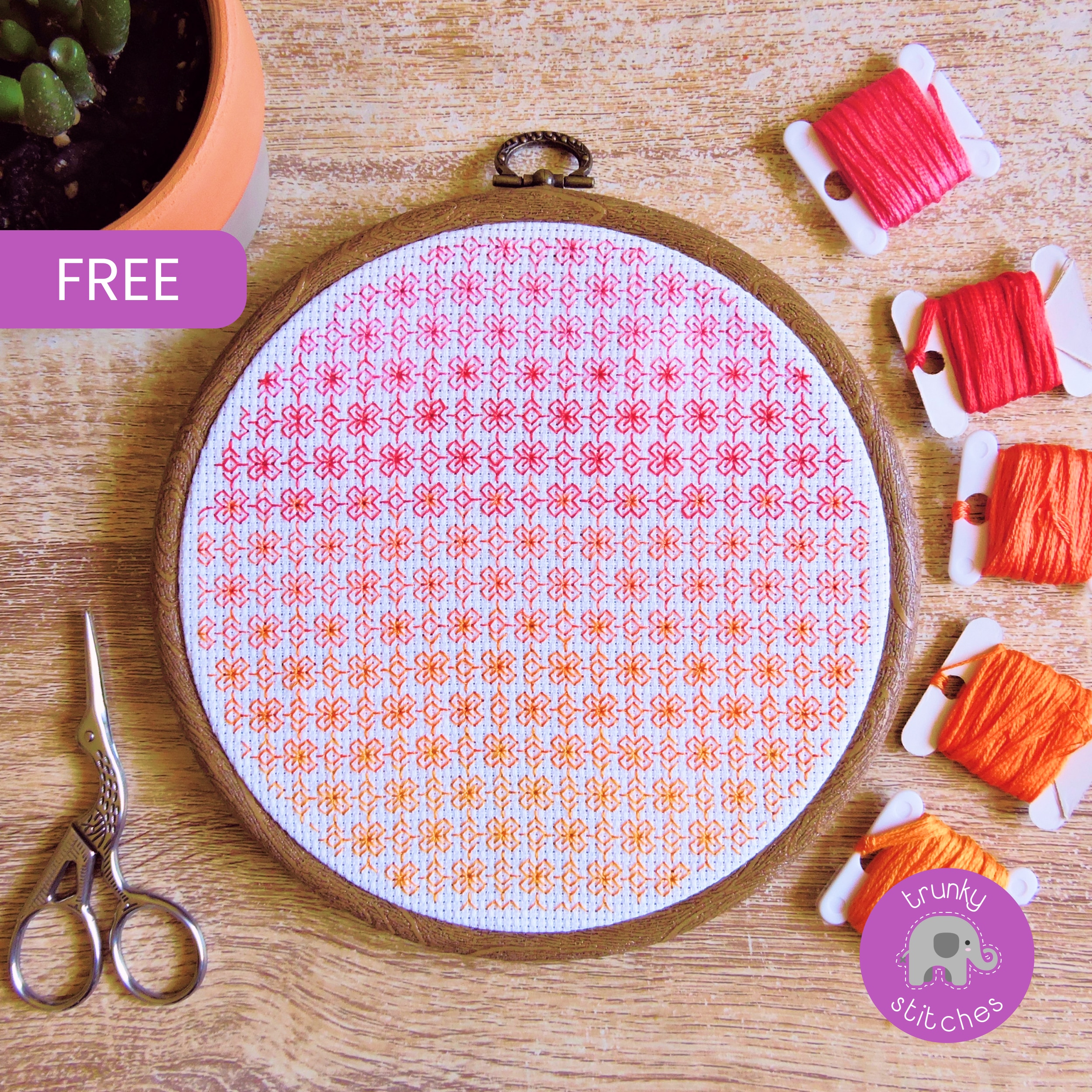 Blackwork patterns by Trunky Stitches - Free blackwork patterns