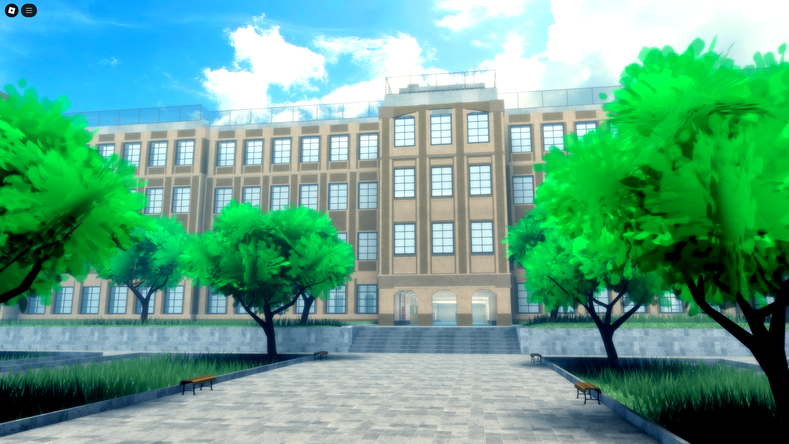 Japanese School Campus – Realistic RP Map Roblox