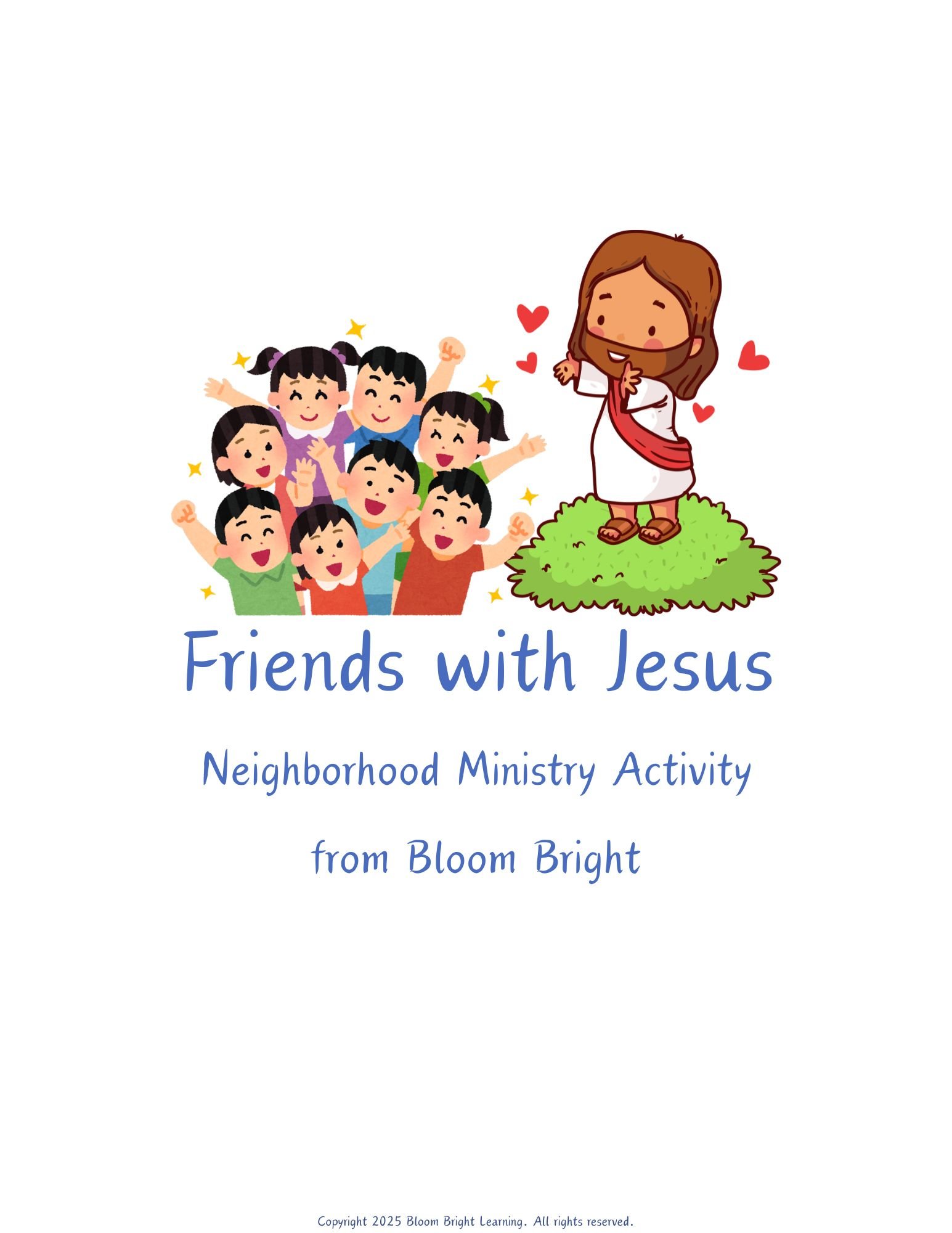 Friends with Jesus Neighborhood Ministry Activity Pack - Payhip