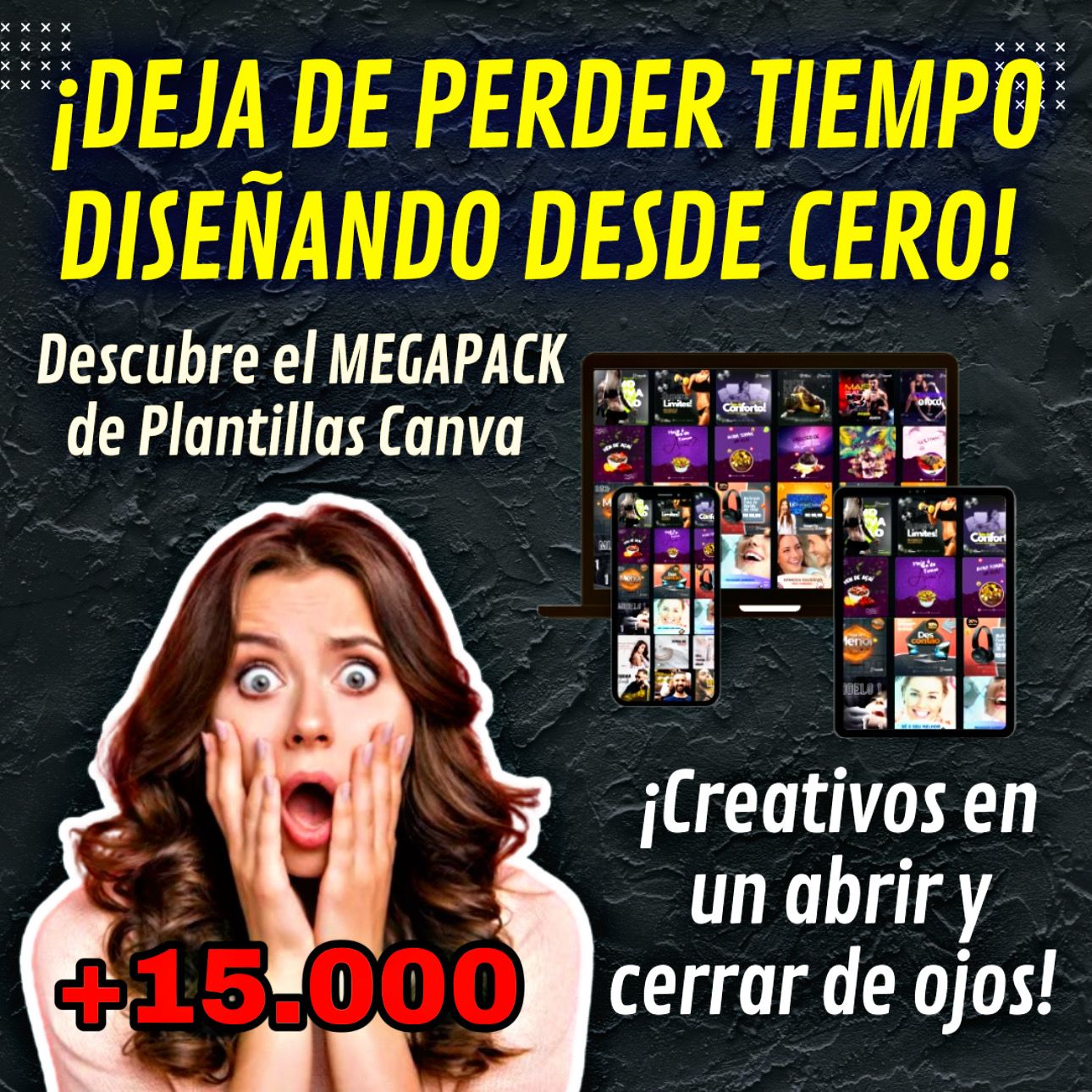 Mega Pack de 15.000 Plantillas Editables para Emprendedores - Diseña Fácil en Canva ⭐️⭐️⭐️⭐️⭐️ ...