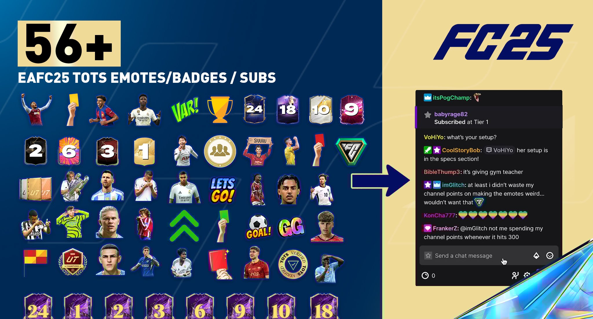 Nanocrea - Stream Pack Designs for FC25 - Free graphic resources