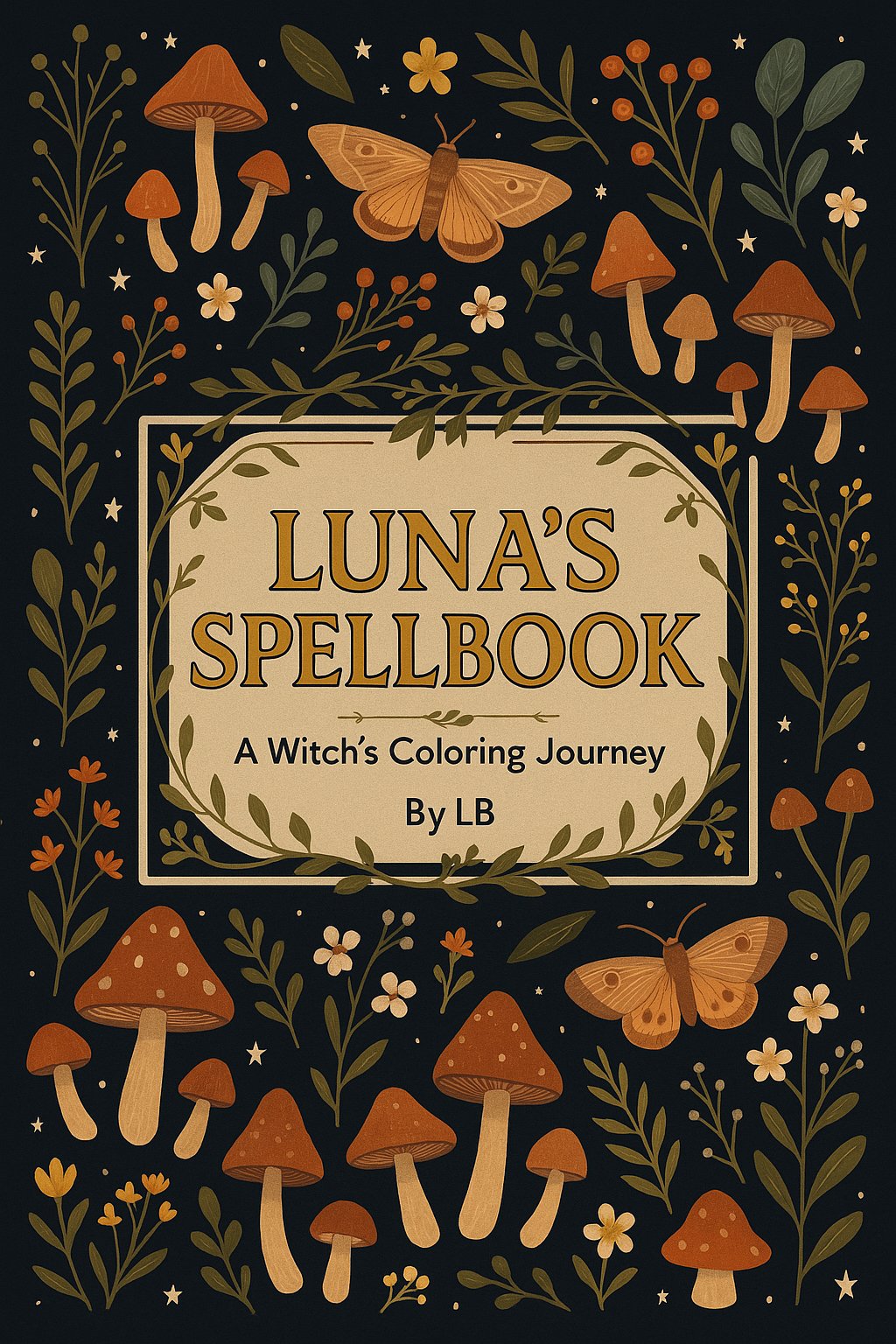 Luna's Spellbook - A Witch's Coloring Journey - Payhip