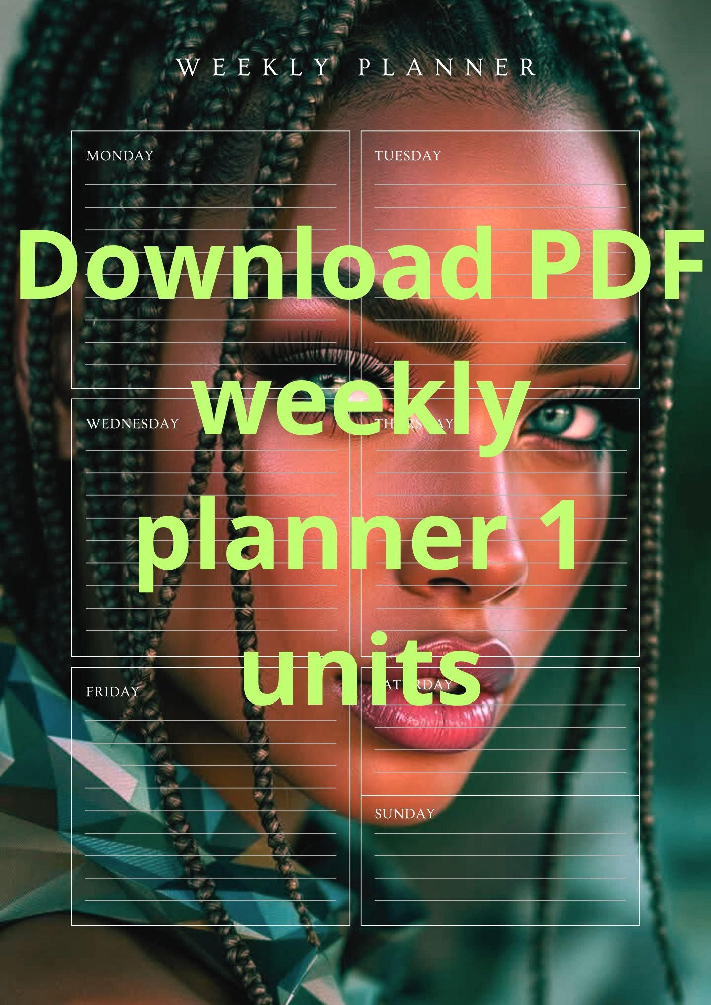 Weekly Planner. 1 units. PDF. Measurements: A4. 21 cm x 29.7 cm - Payhip