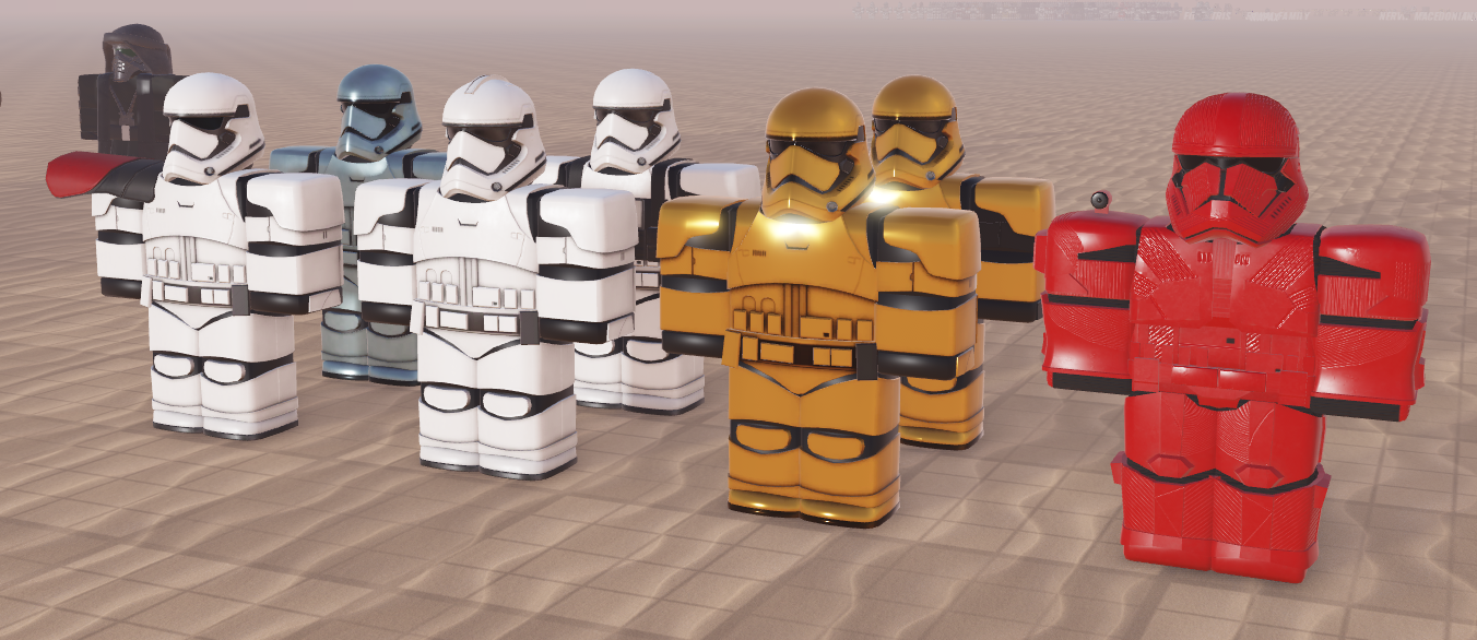 CUSTOM First Order & Resistance Morphs - 28 Morphs - Payhip