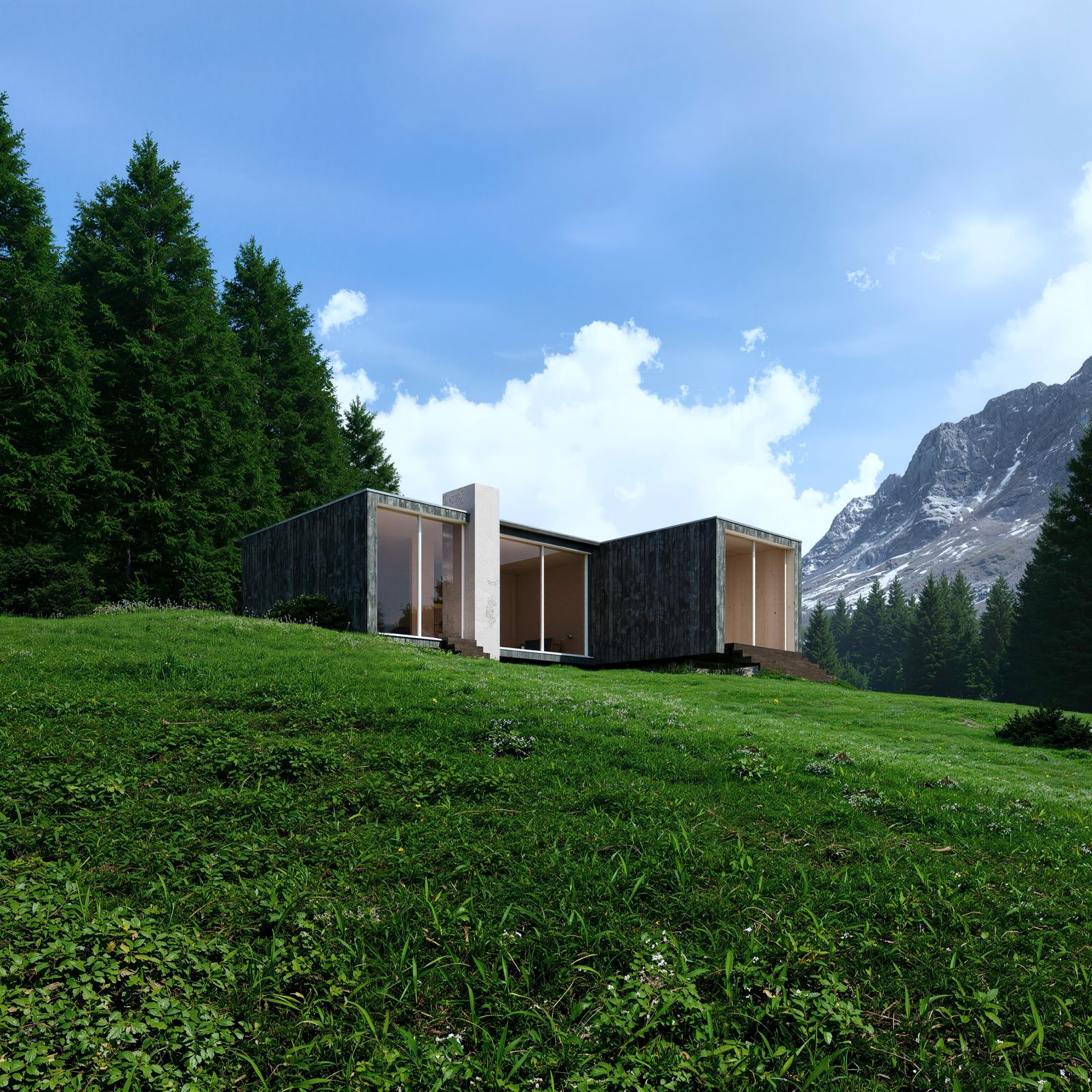 Mountain Cabin - D5 pro scene file - Payhip