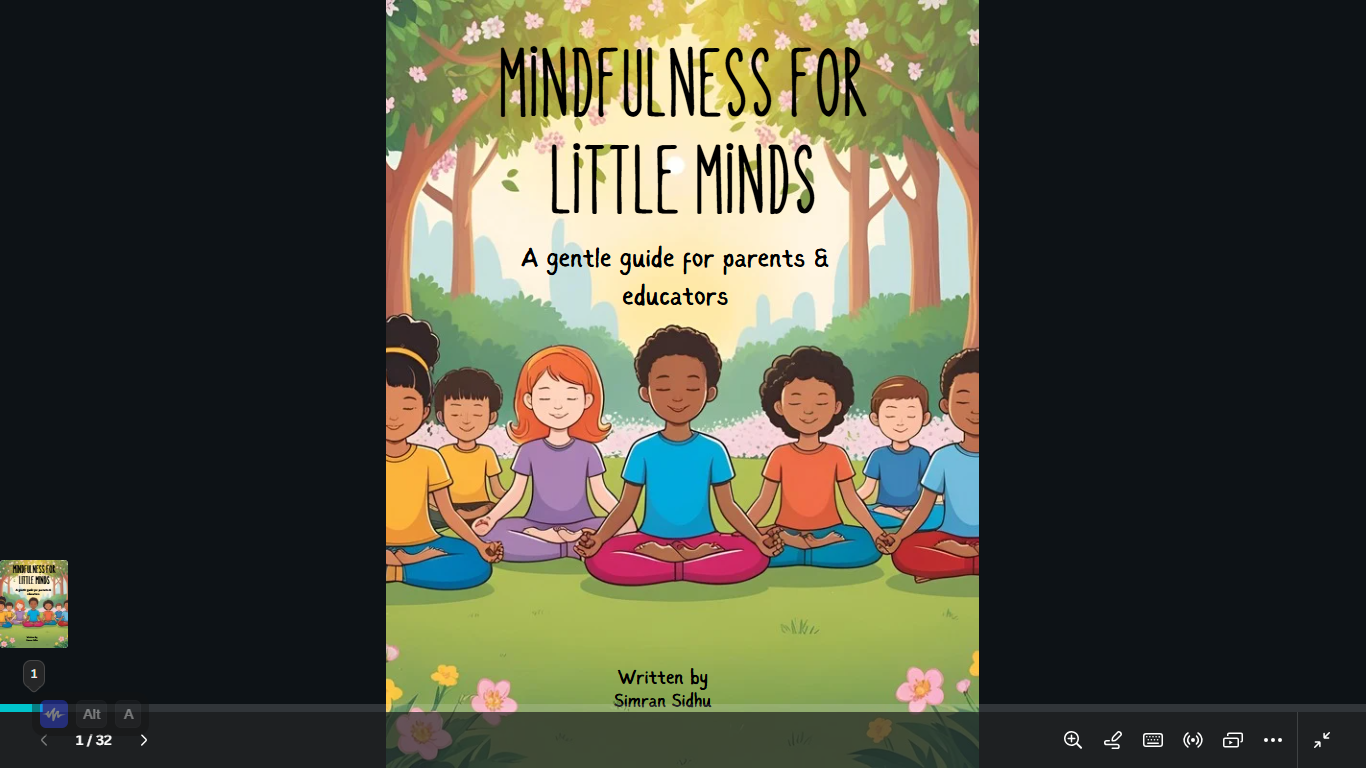 "Mindfulness for little minds : A gentle guide for parents and ...
