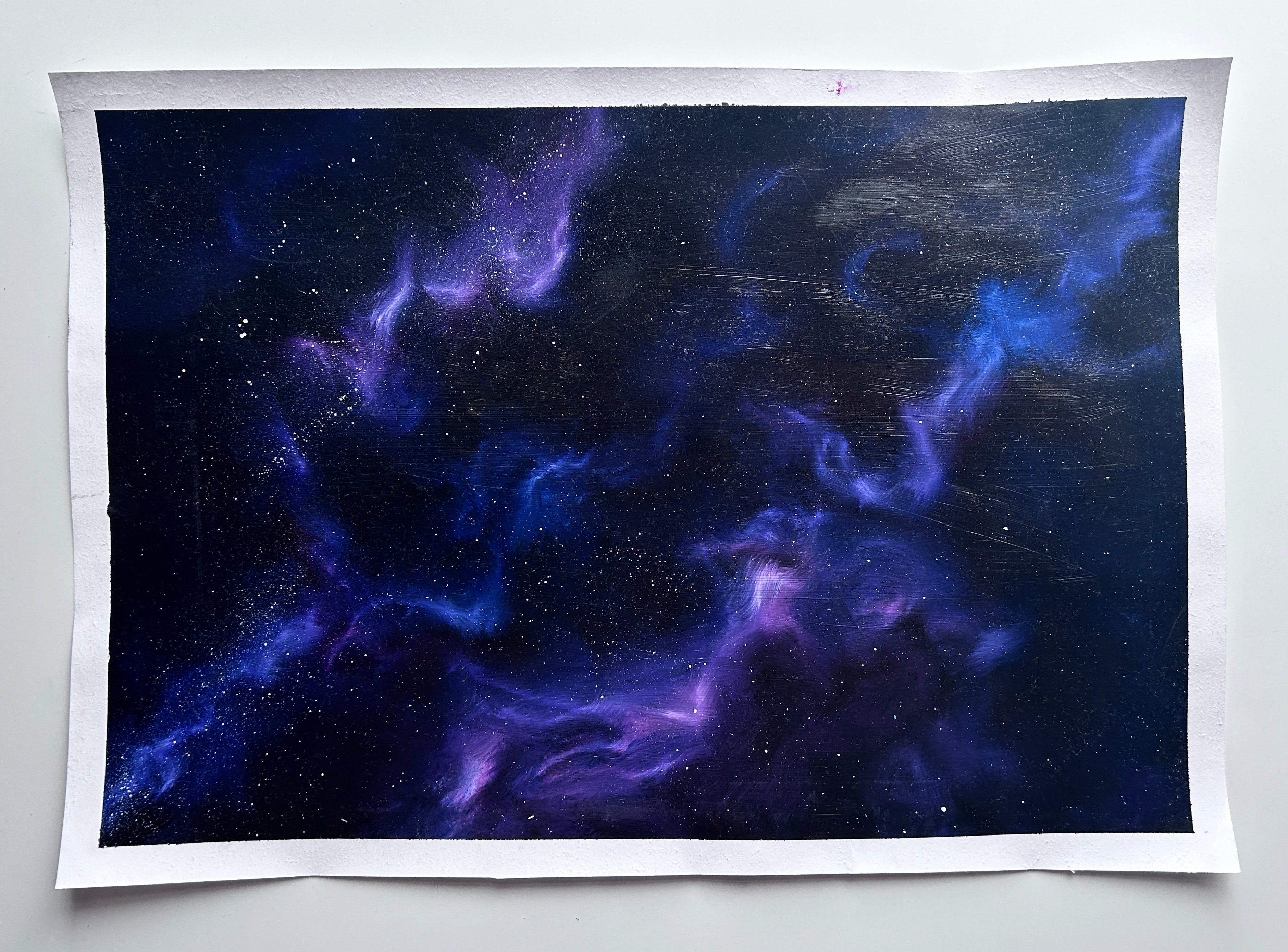 Galaxy Oil Painting - Payhip