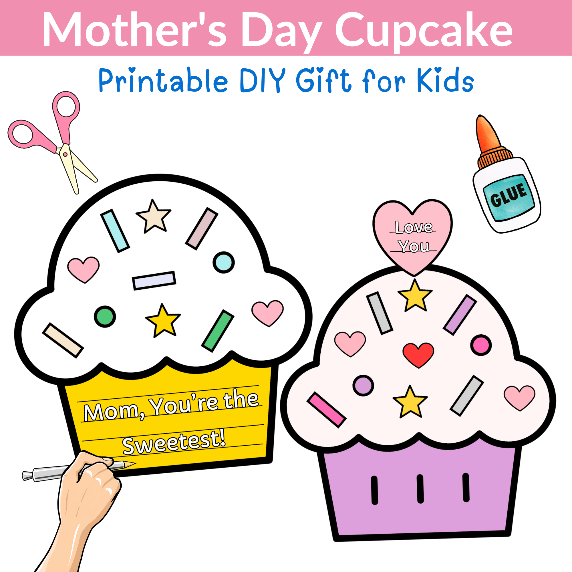 Valentine’s Day Cupcake Craft Activity - Payhip