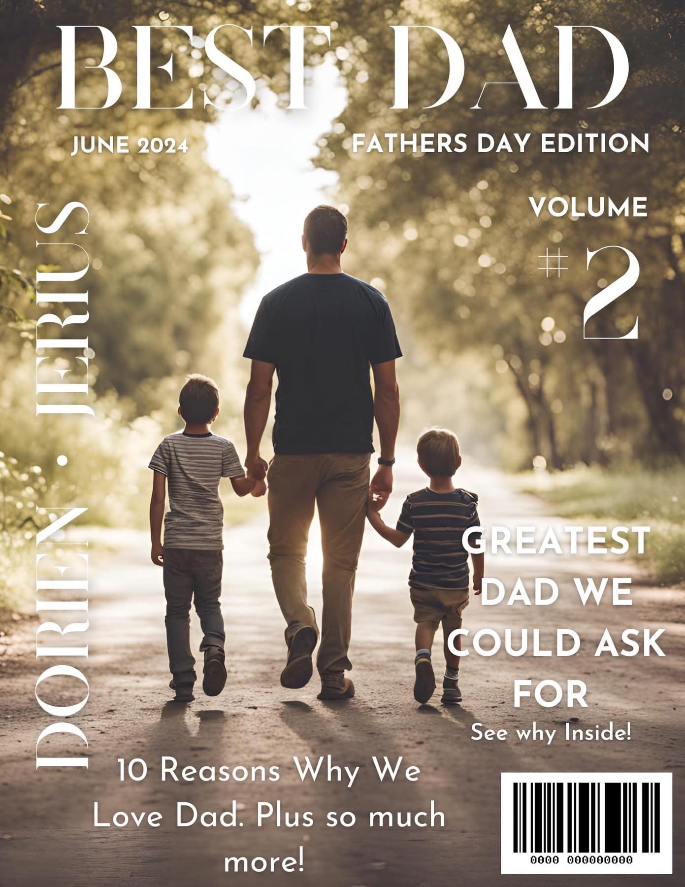 Father’s Day Magazine Template - Payhip