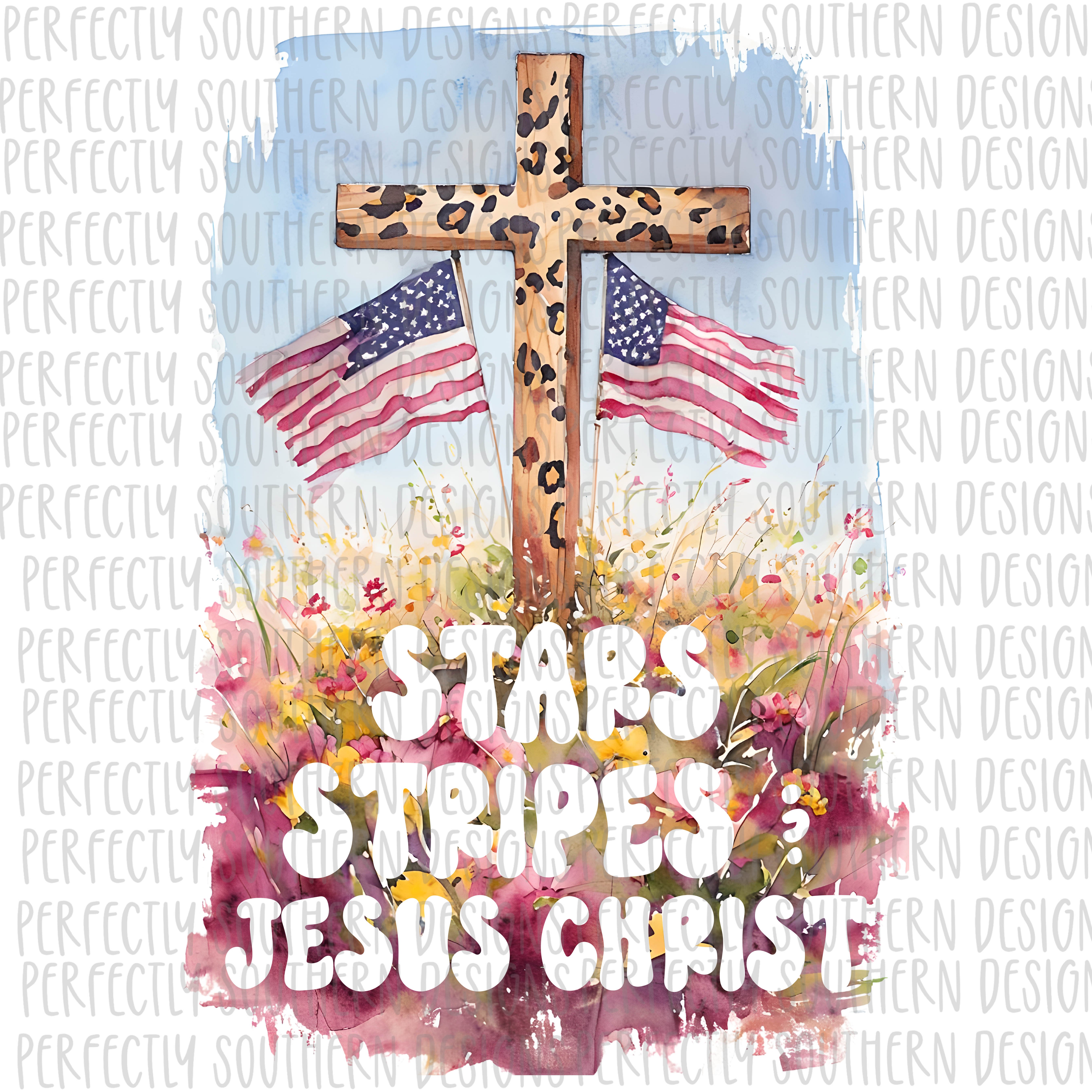 Stars, stripes Jesus Christ - Payhip