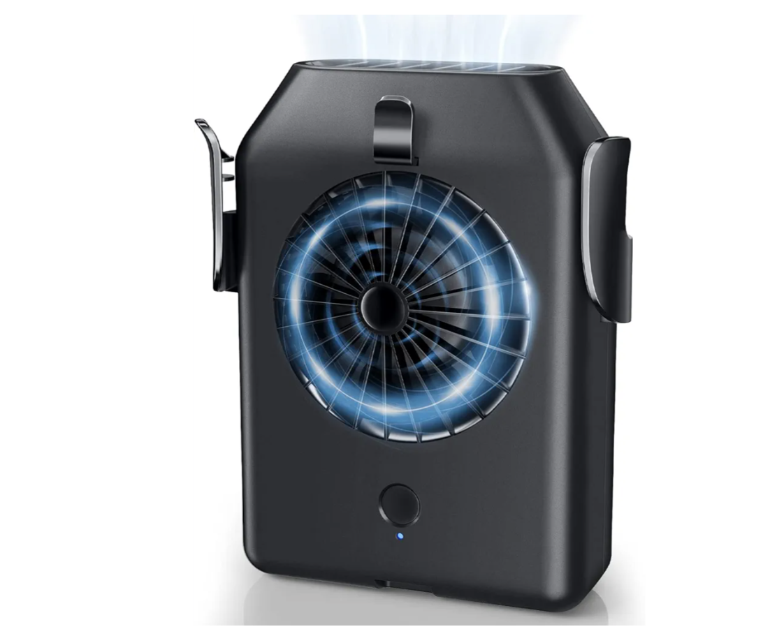 Portable Fan 10000mAh Rechargeable, Mini Waist Fan With Max 24H Working ...
