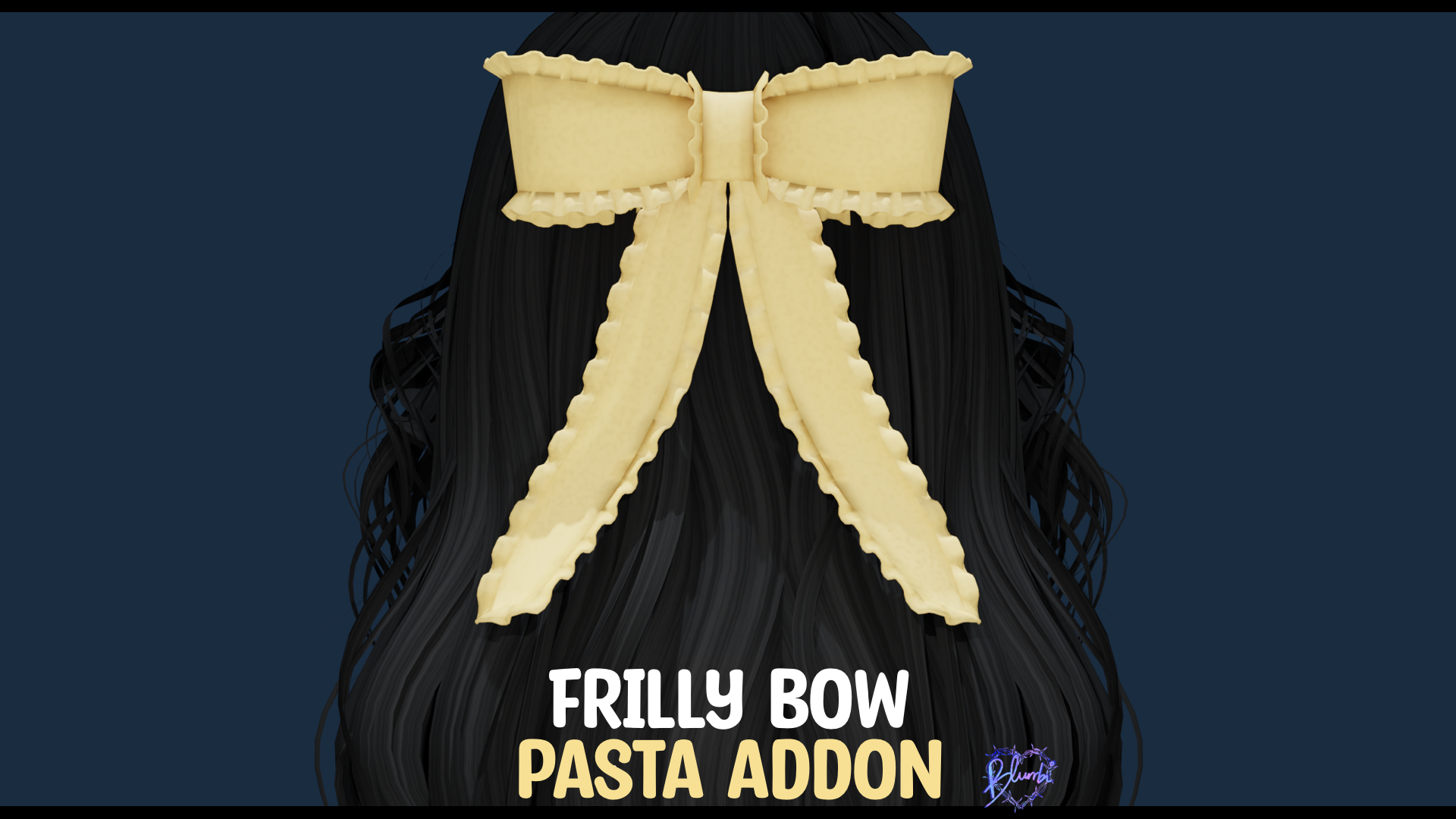 Pasta Add-on texture for Frilly Bow - Payhip