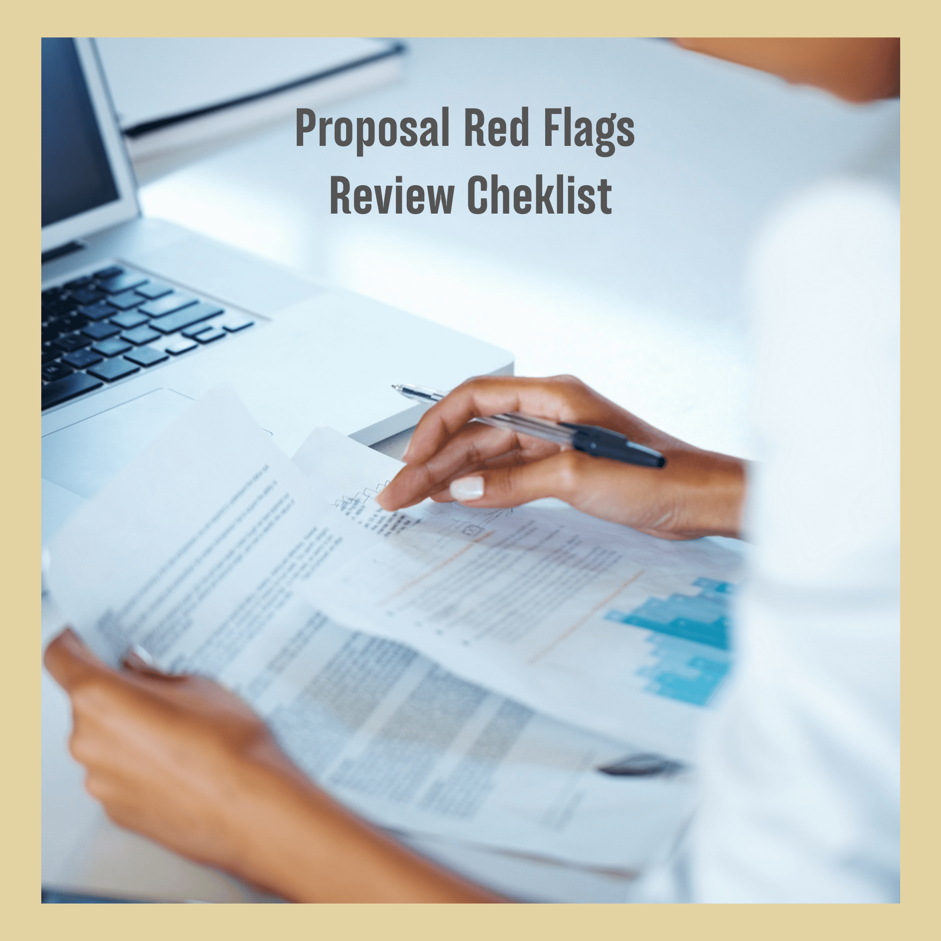 Proposal Red Flags Review Sheet - Payhip