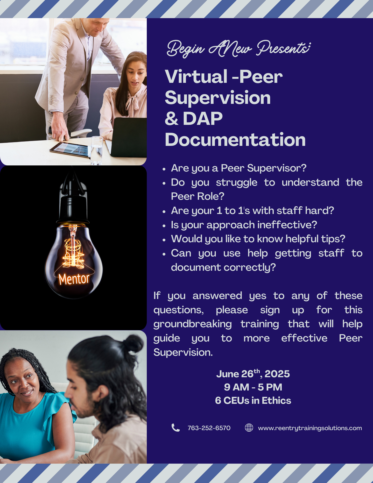 Peer Supervision & Dap Documentation