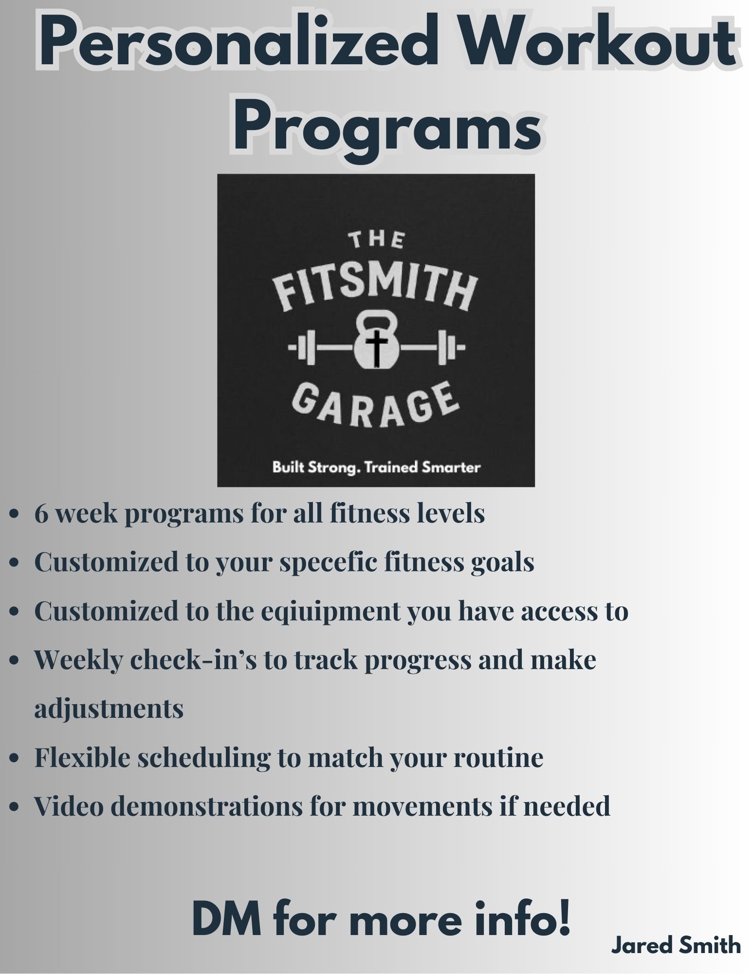 Individualized Workout Program - Payhip