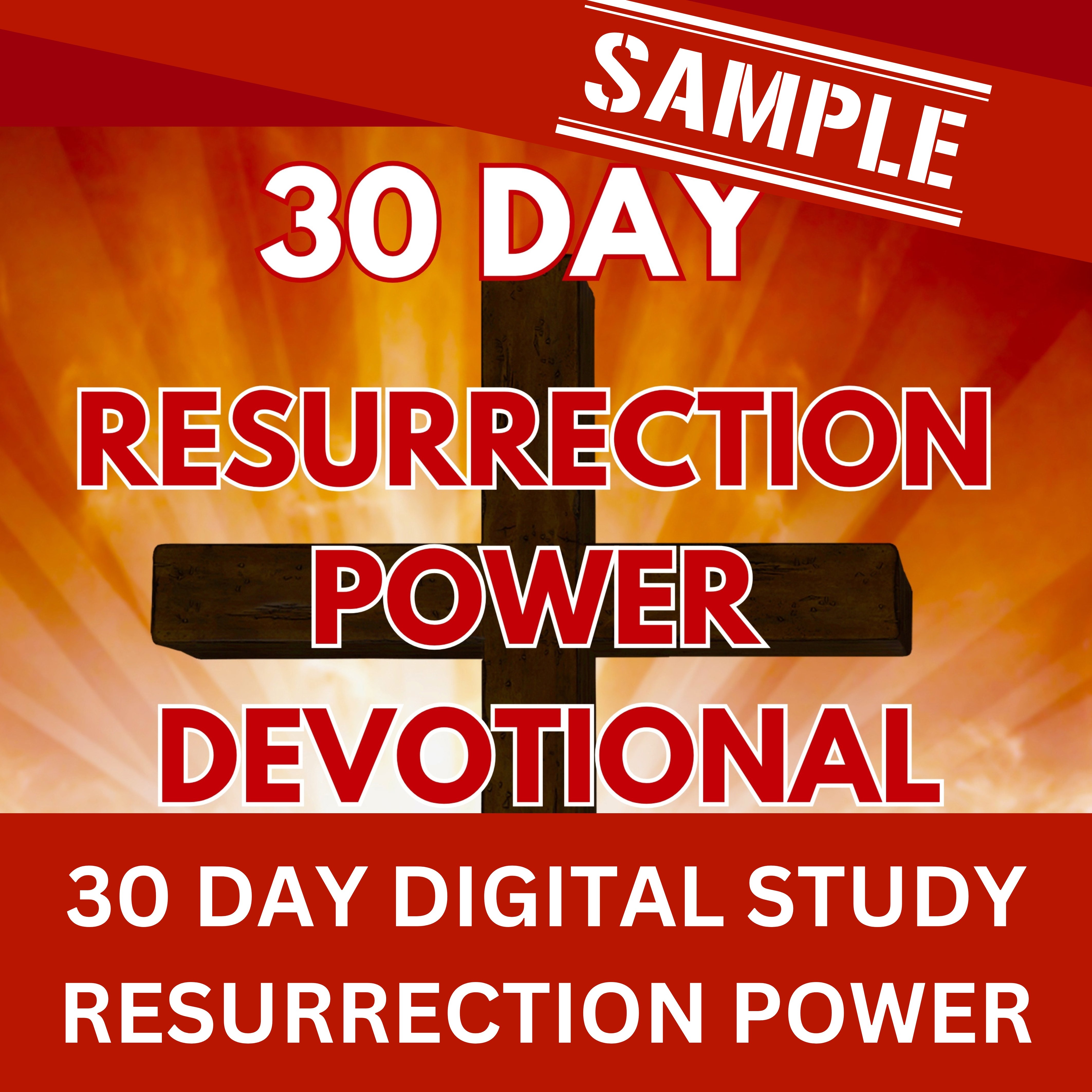 Sample of 30 Day Resurrection Power Devotional Bible Study - Payhip