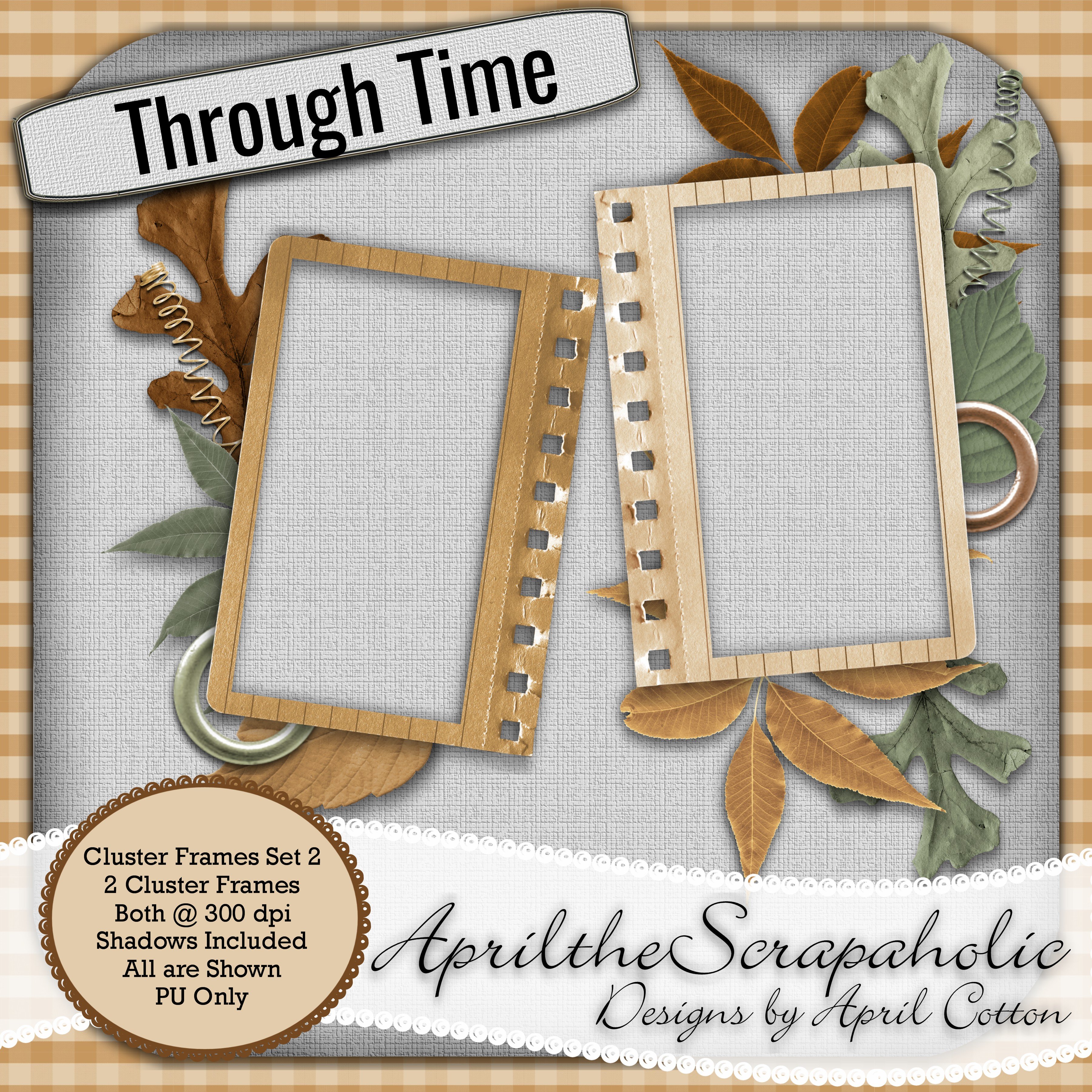 Through Time - Cluster Frames 2 - Payhip