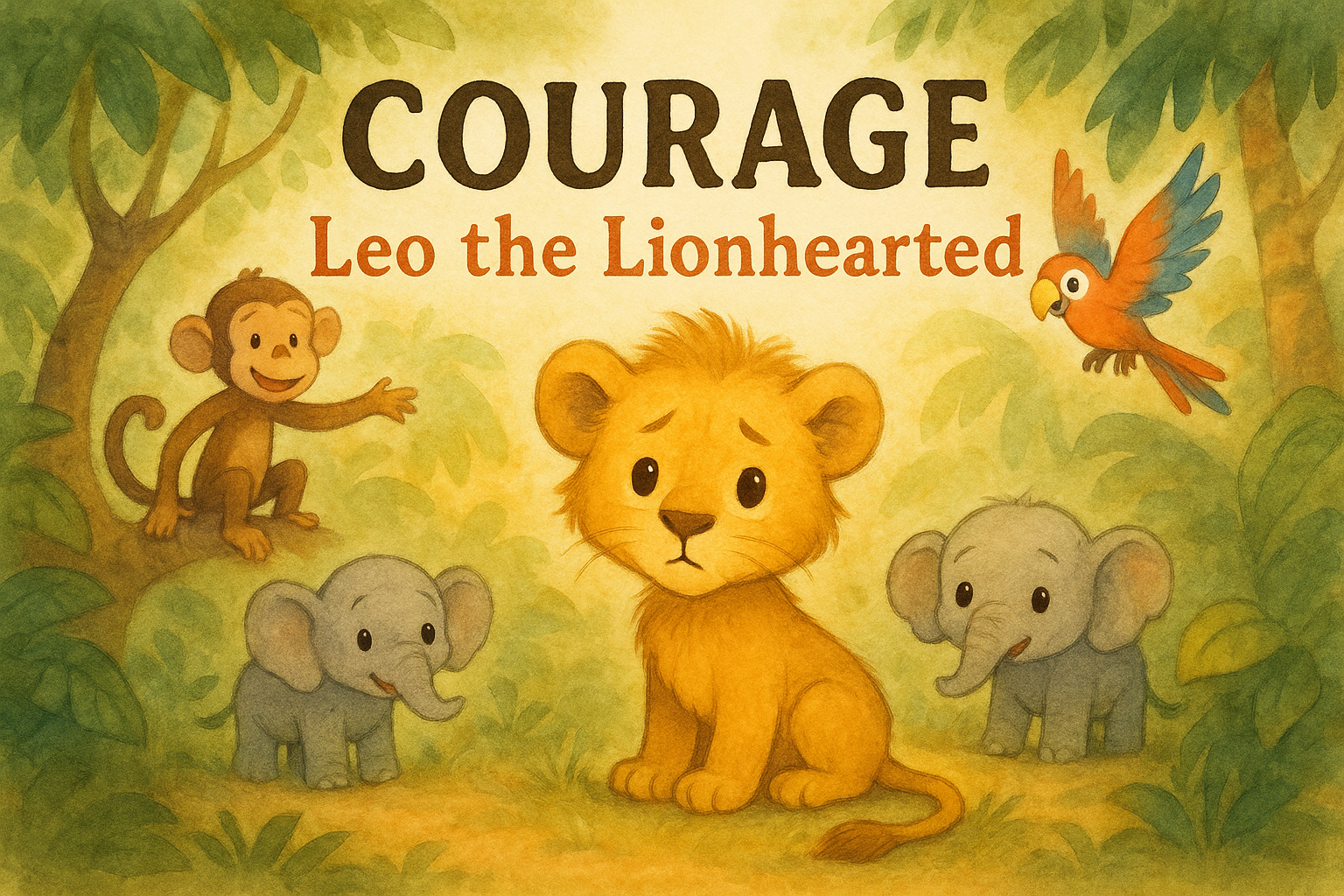 Courage Matters: Leo the Lionhearted - An Incredible Journey Teaching ...