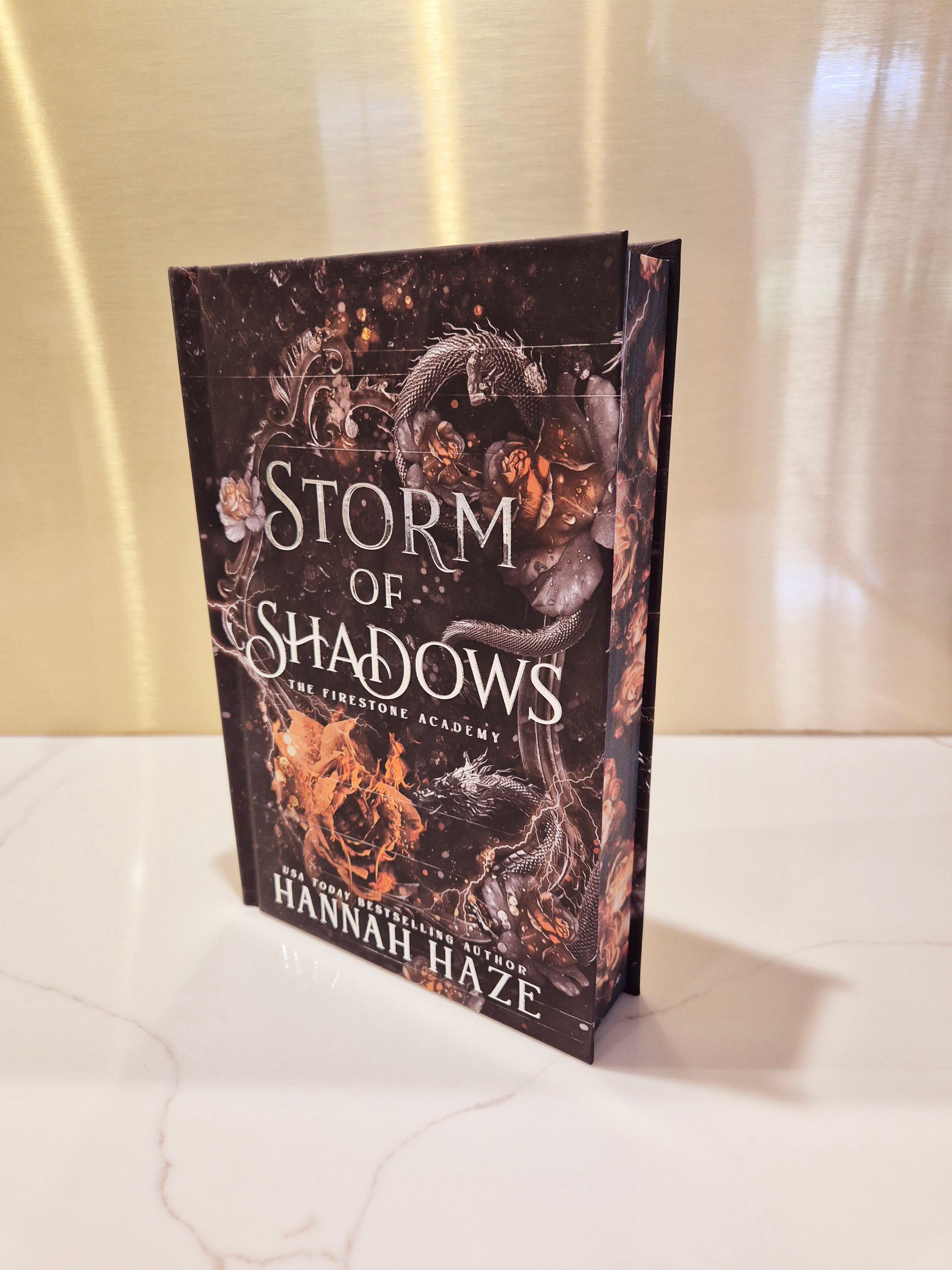 Storm of Shadows Special Edition (Hardback) - SIGNED Bookplate & SWAG pack - Payhip
