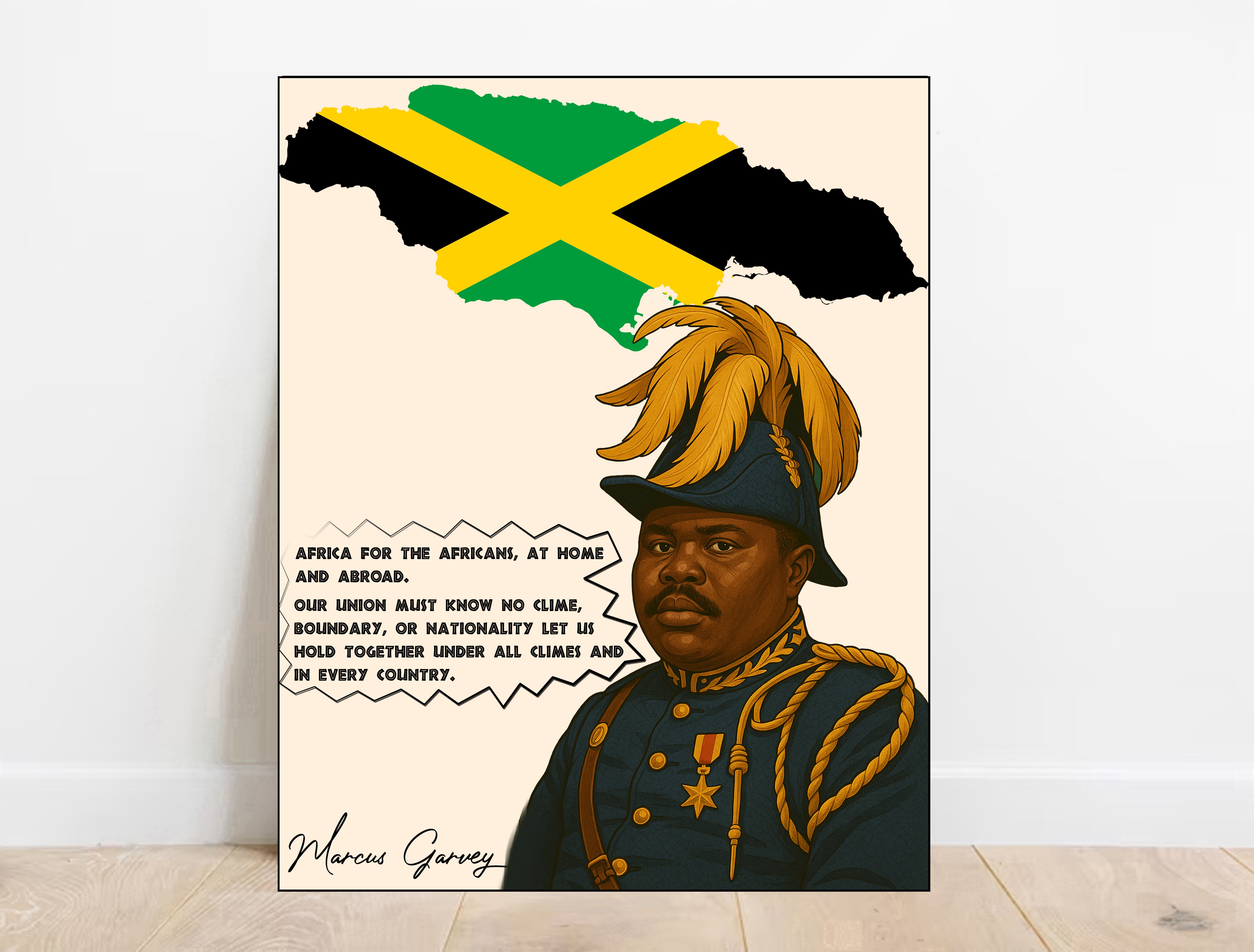 Marcus Garvey Quotes PNG download Black history gifts Printable Pan ...