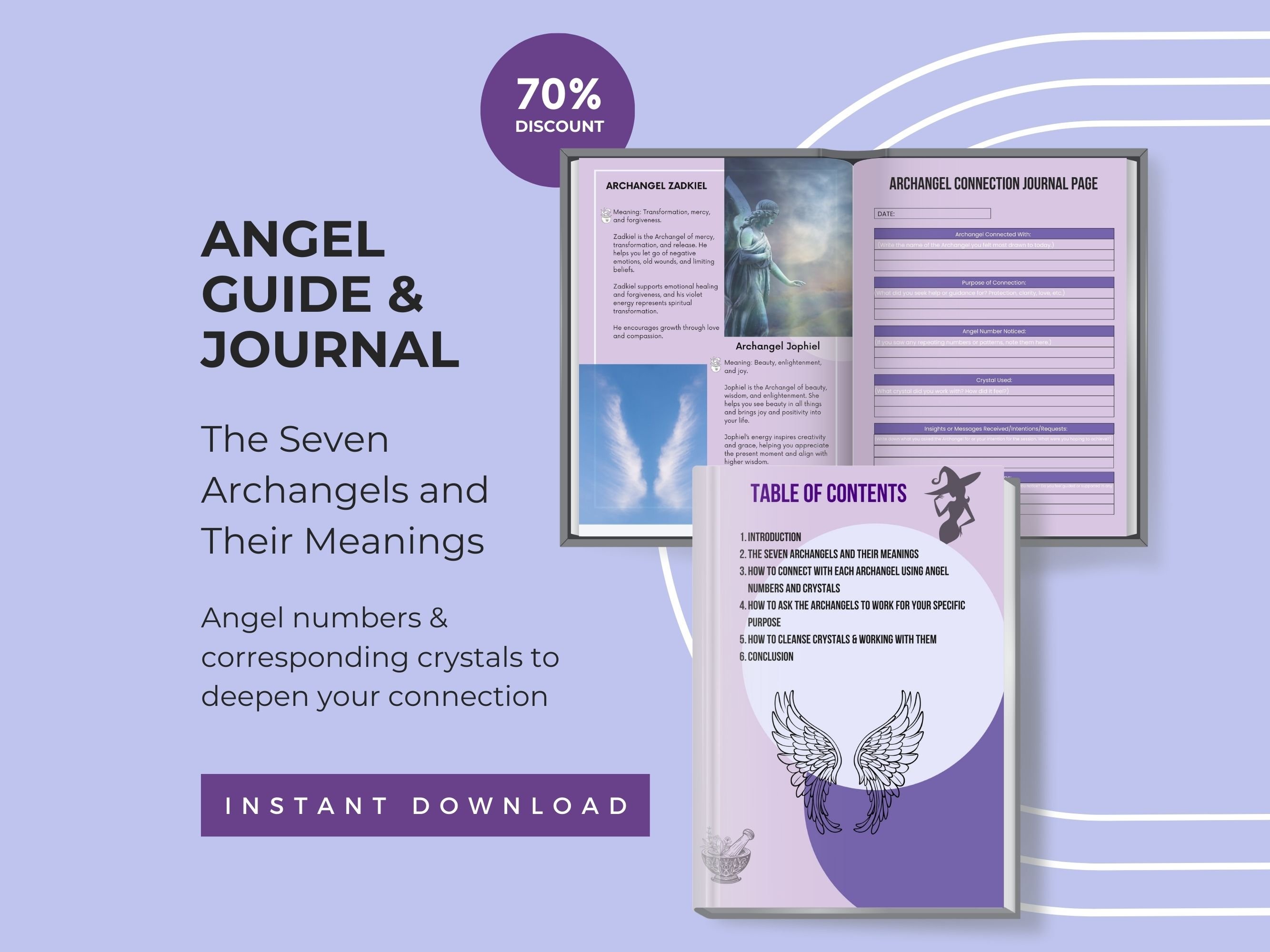 The Seven Archangels and Their Meanings | Angel Guide & Journal ...