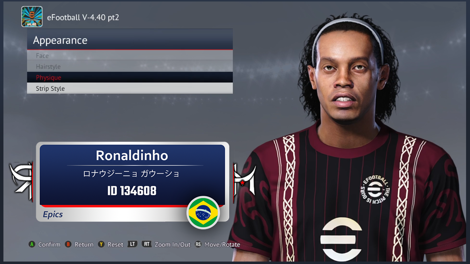 Ronaldinho • eFootball v4.41 - Payhip