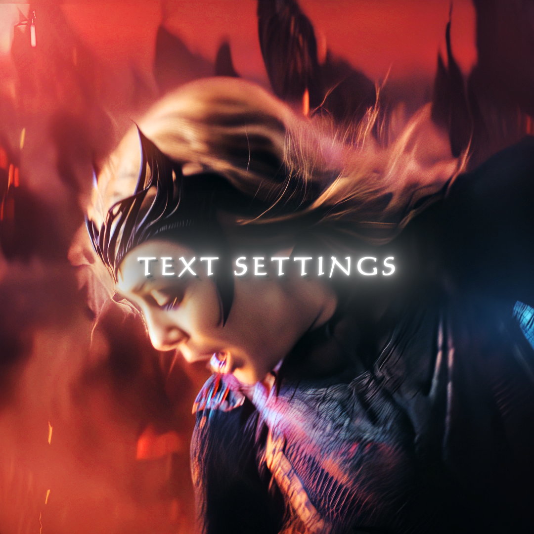 multiedits text settings - Payhip
