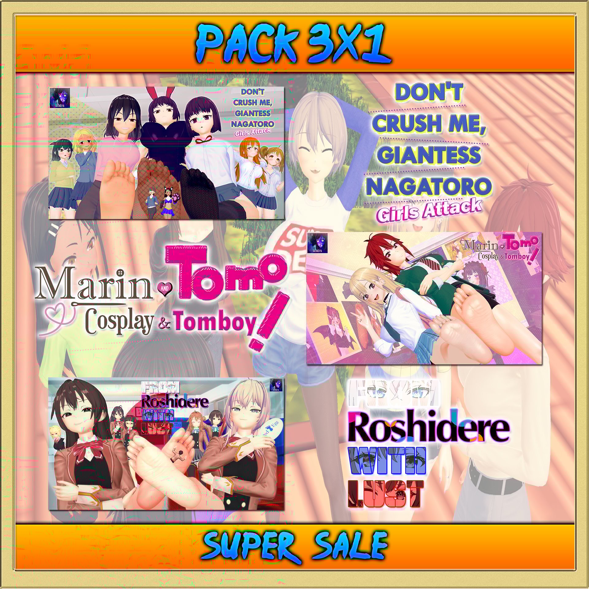 ROMCOM RUMBLE EARLY PACK 3X1 - Payhip