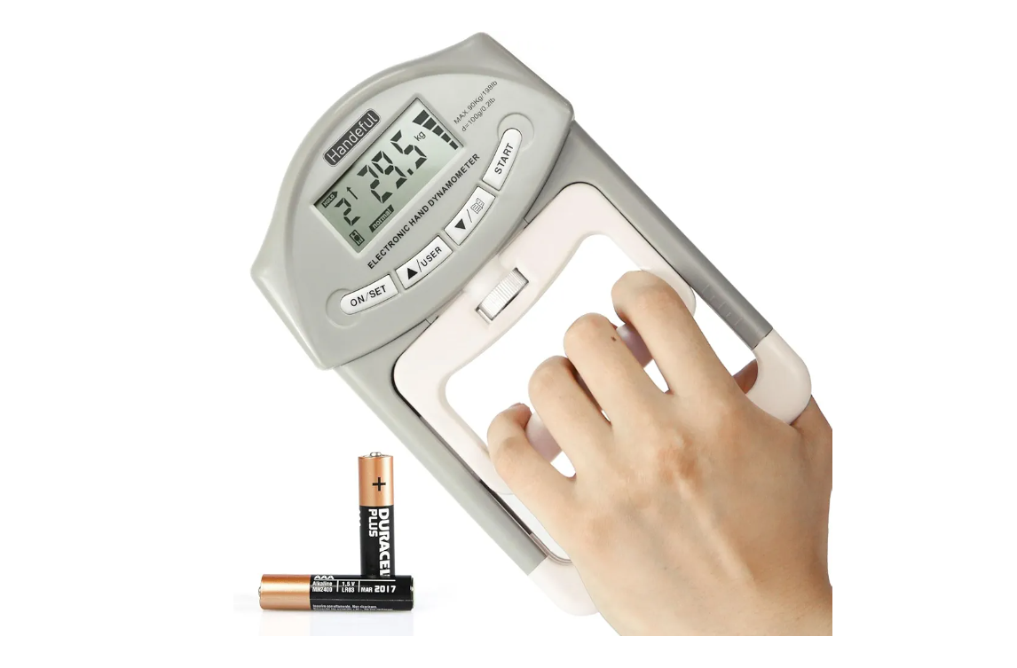 Handeful Grip Strength Tester Trainer - Dynamometer Handgrip Measurer ...