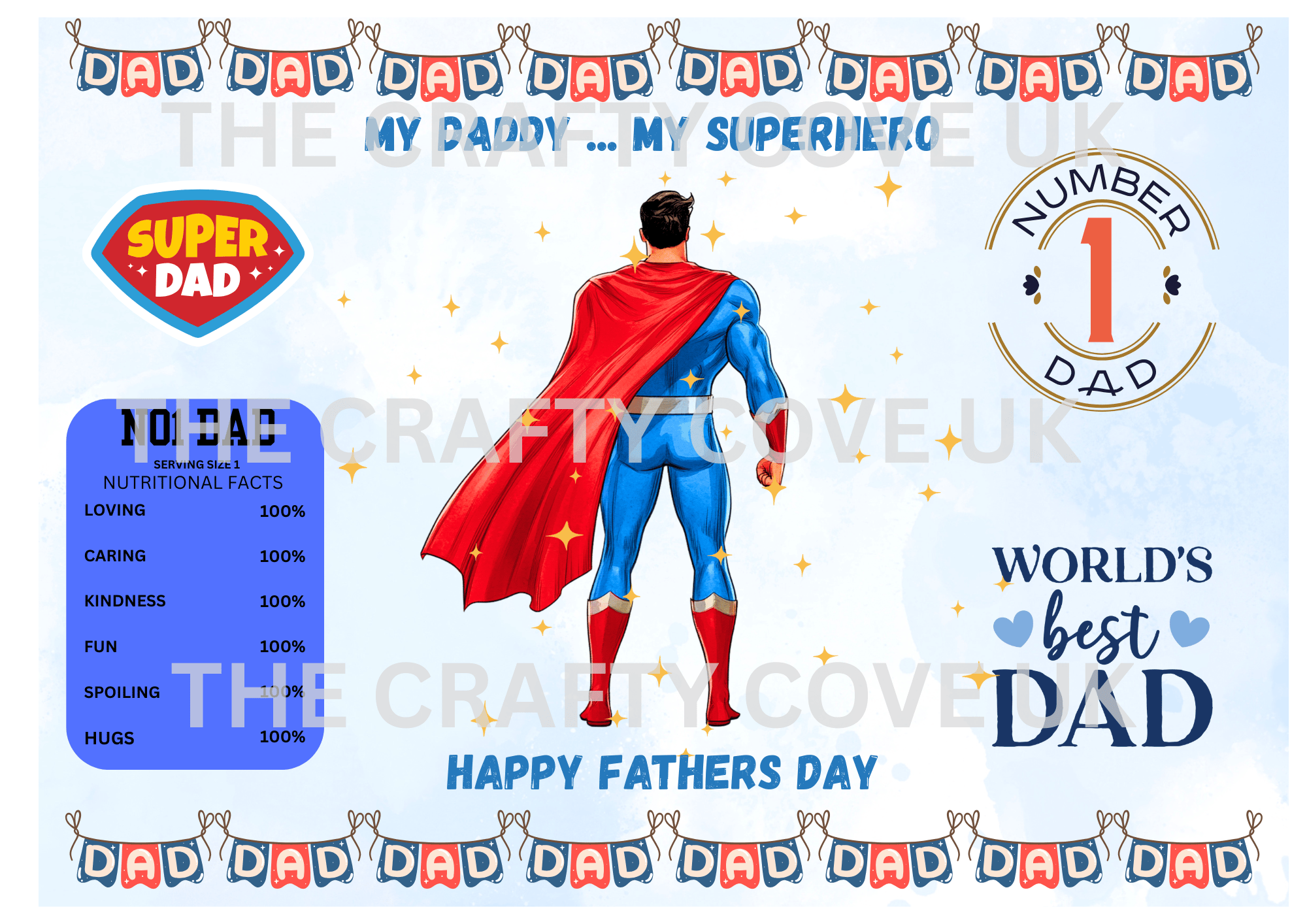 Daddy Fathers Day Treat Packet - Payhip