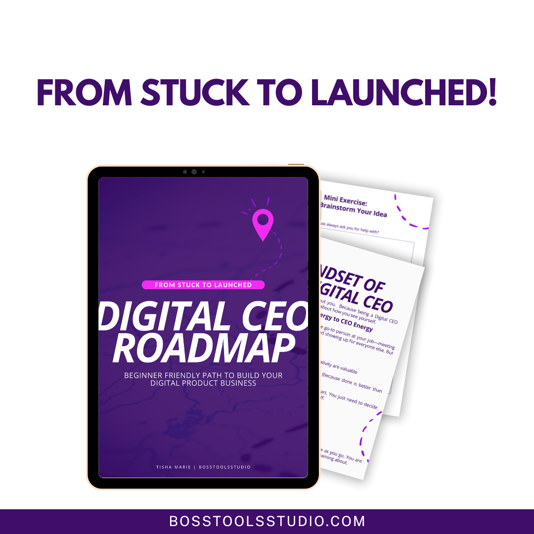 The Digital CEO Roadmap: How to Start a Digital Product Business (Step ...