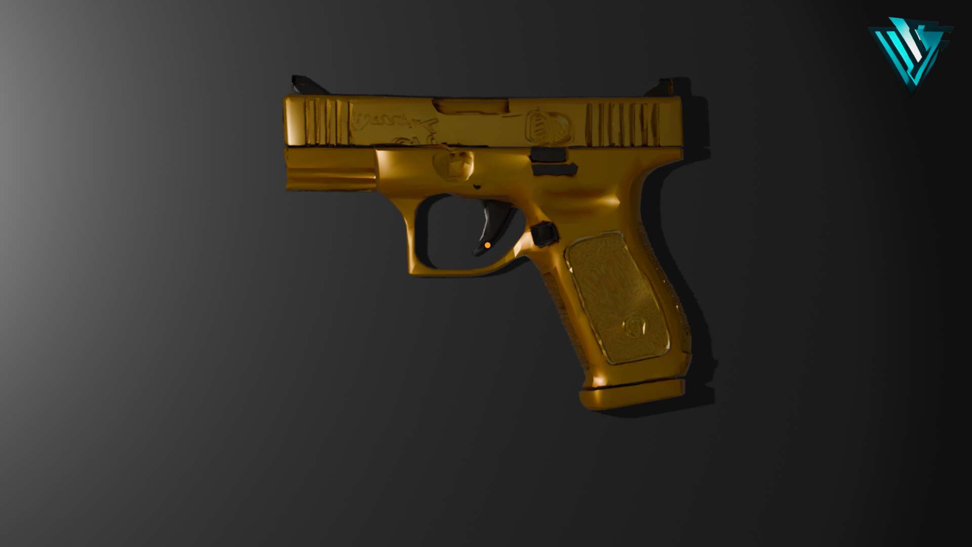 Golden Glock 17 - Payhip