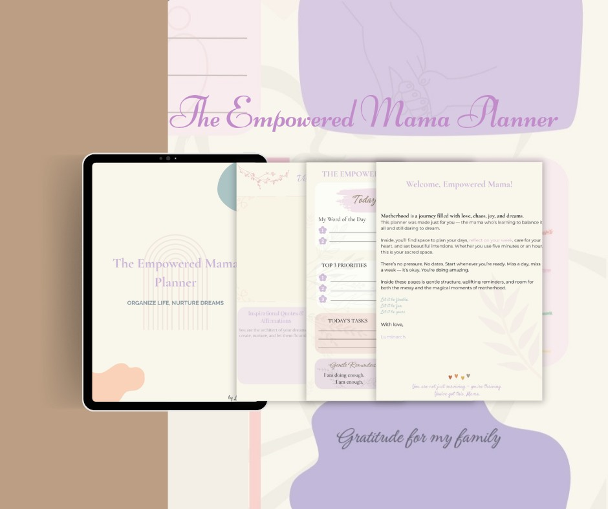 The Empowered Mama Planner - Payhip