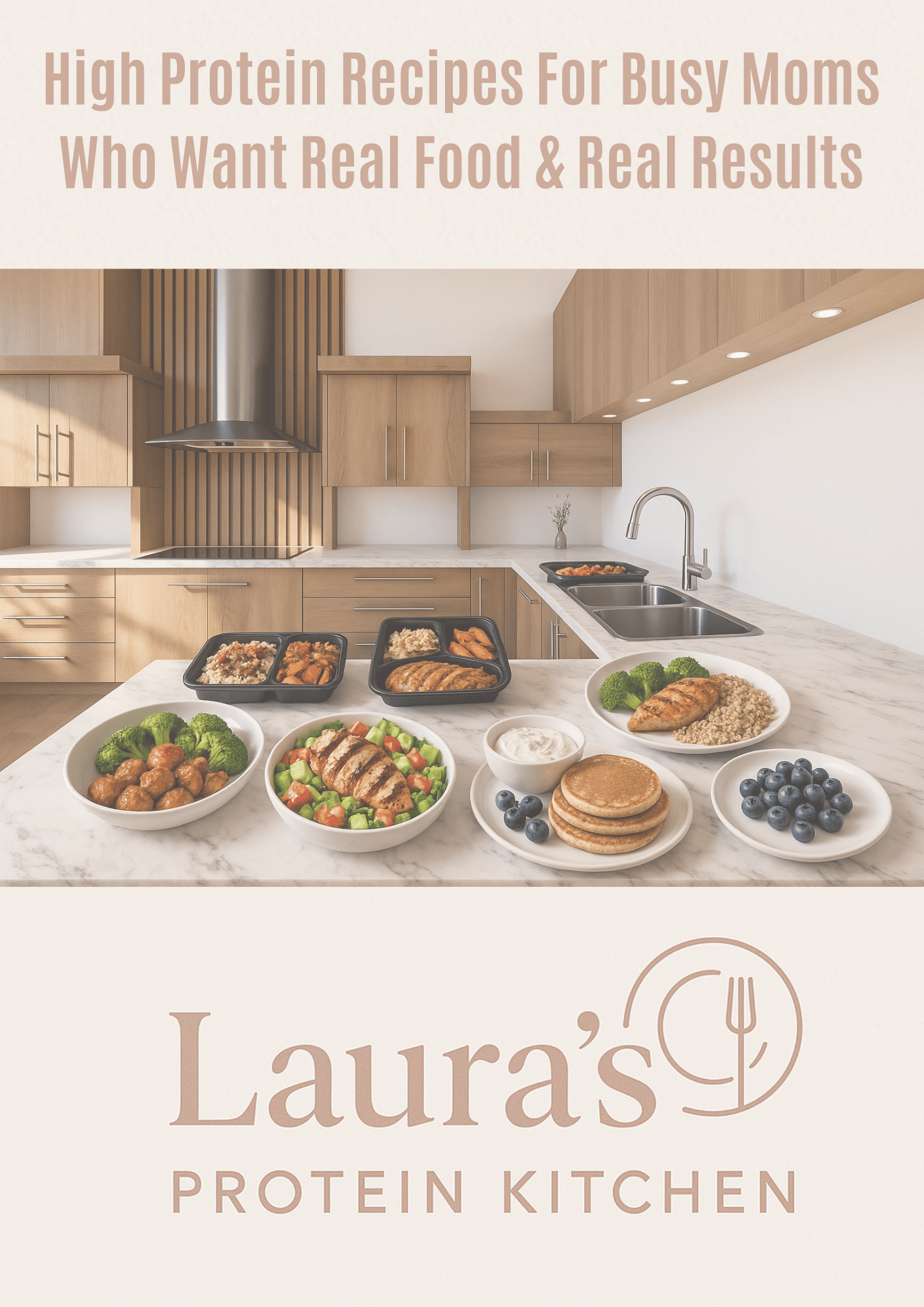 Laura’s Protein Kitchen High-Protein Recipes for Busy Moms Who Want ...