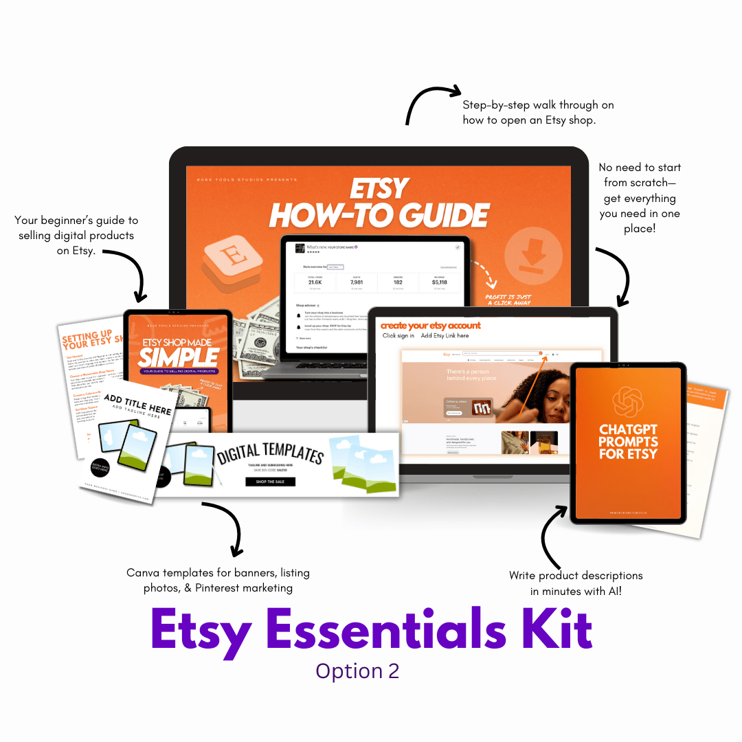 Etsy Essentials Kit | Start Your Etsy Shop
