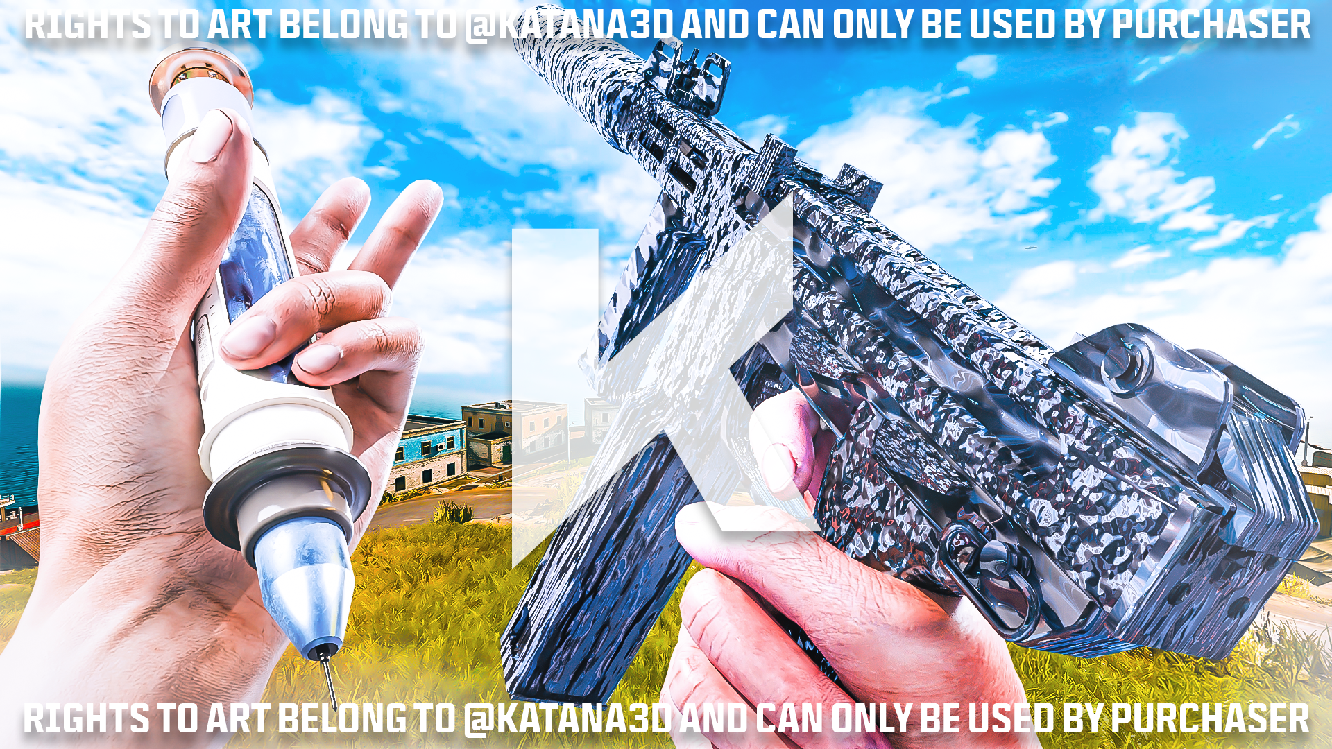 COD/Warzone Thumbnail - Obsidian Ladra Stim (Verdansk Rebirth) - Payhip