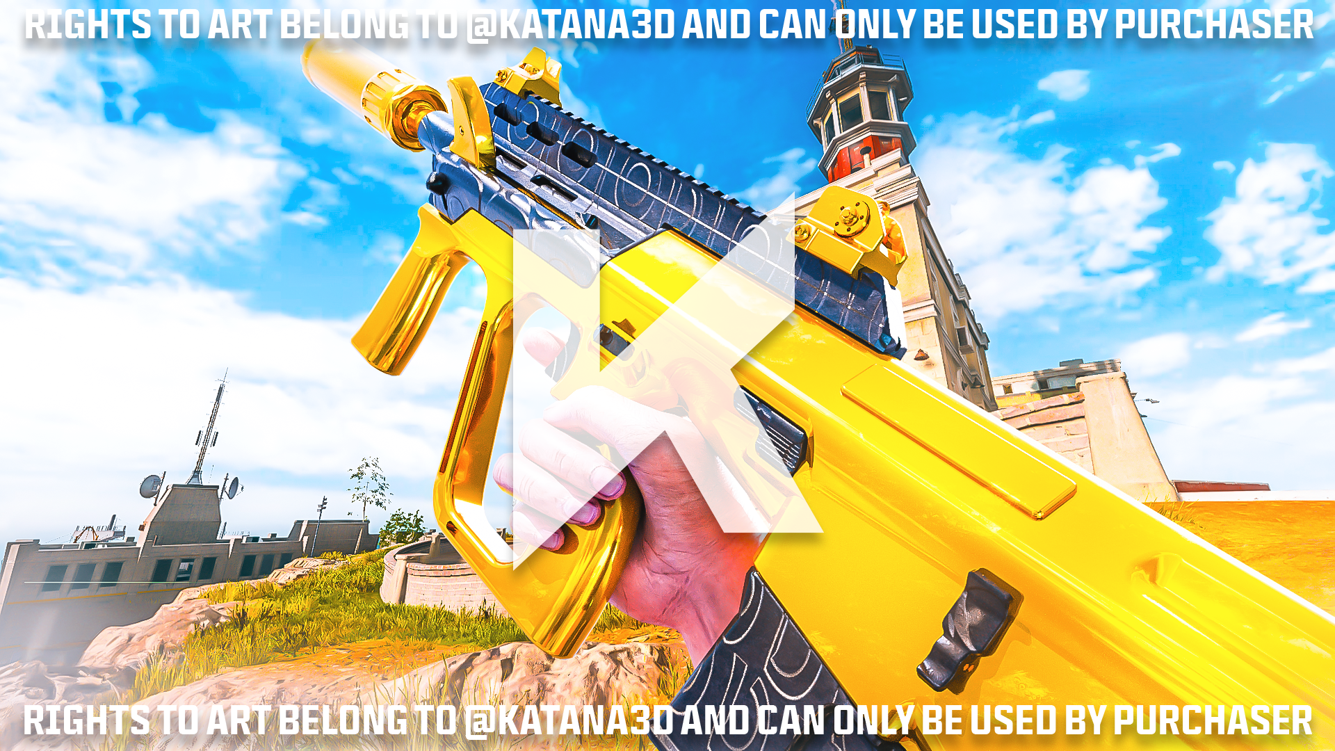 COD/Warzone Thumbnail - Gold MX9 (Verdansk Rebirth) - Payhip