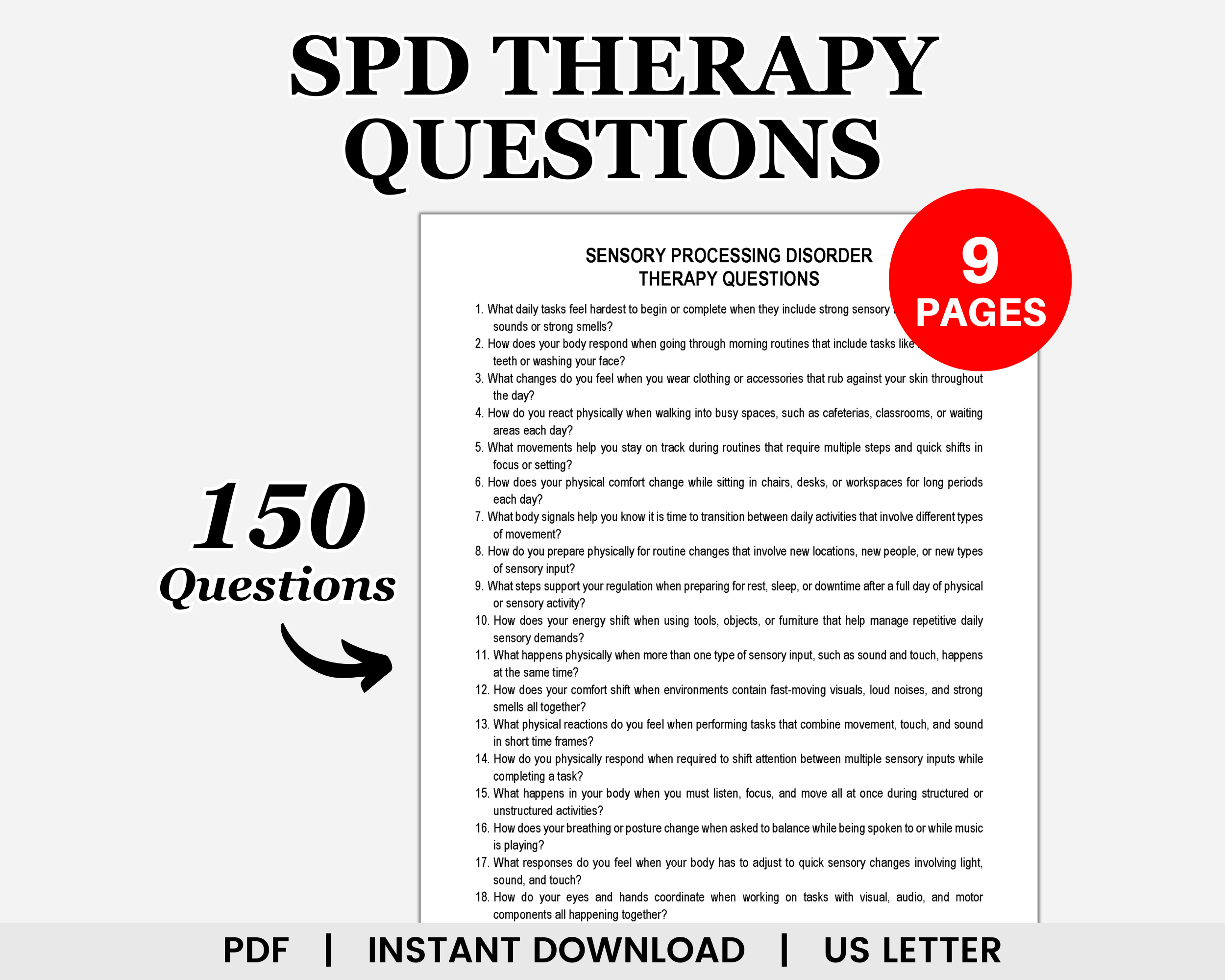 Sensory Processing Disorder Therapy Questions, SPD Therapy, Sensory ...