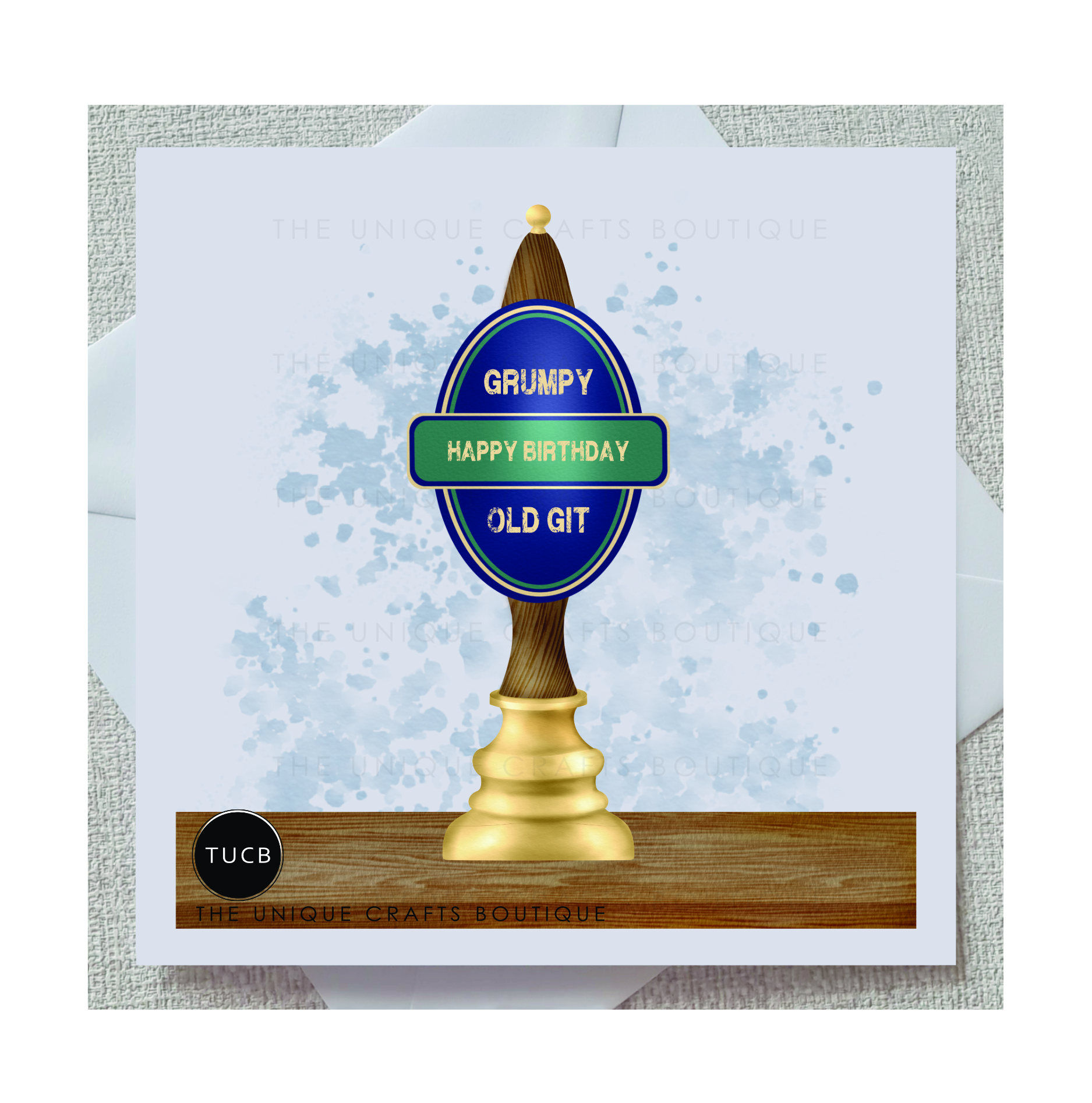 Grumpy Old Git Beer Pump - Birthday - Payhip