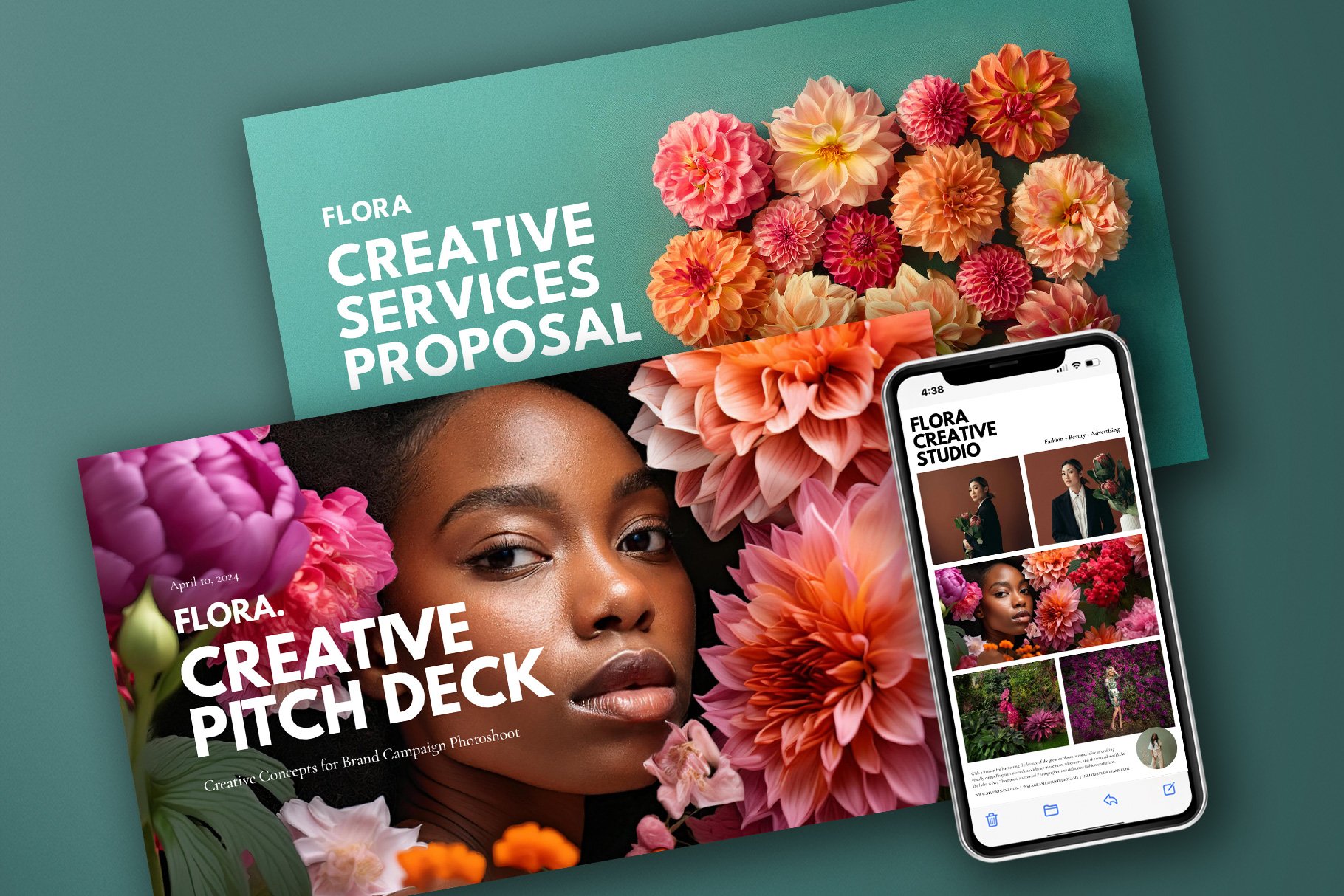 Professional Presentation & Pitch Deck Templates for Creatives